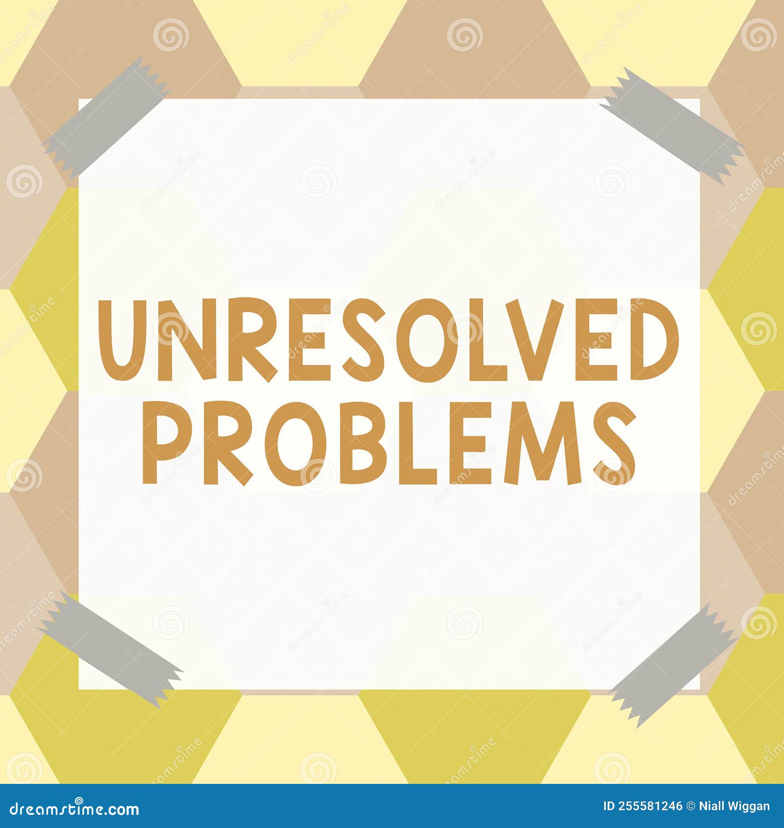 Inspiration Showing Sign Unresolved Problems. Business Idea those ...