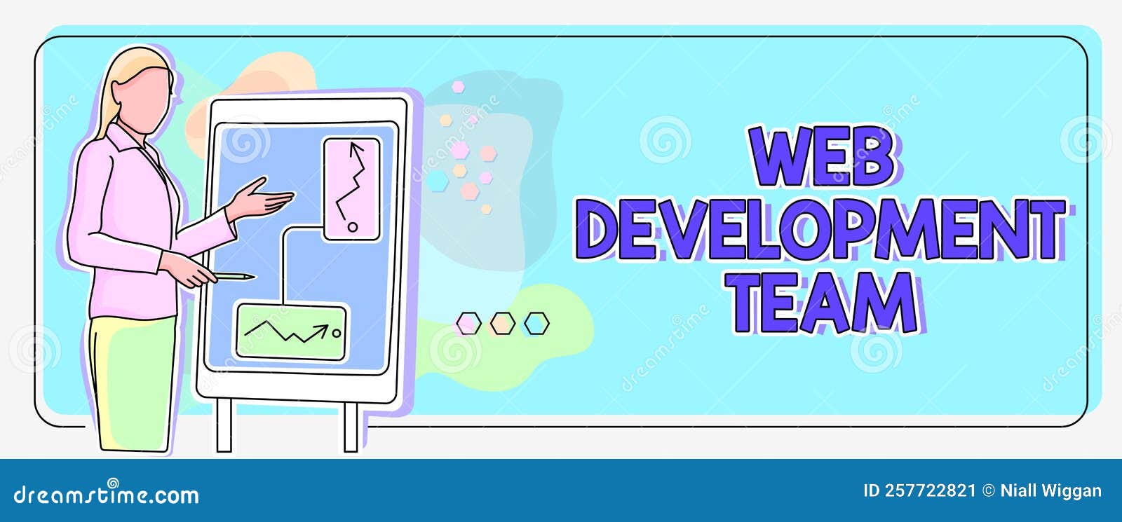 Inspiration Showing Sign Web Development Team. Business Showcase in ...