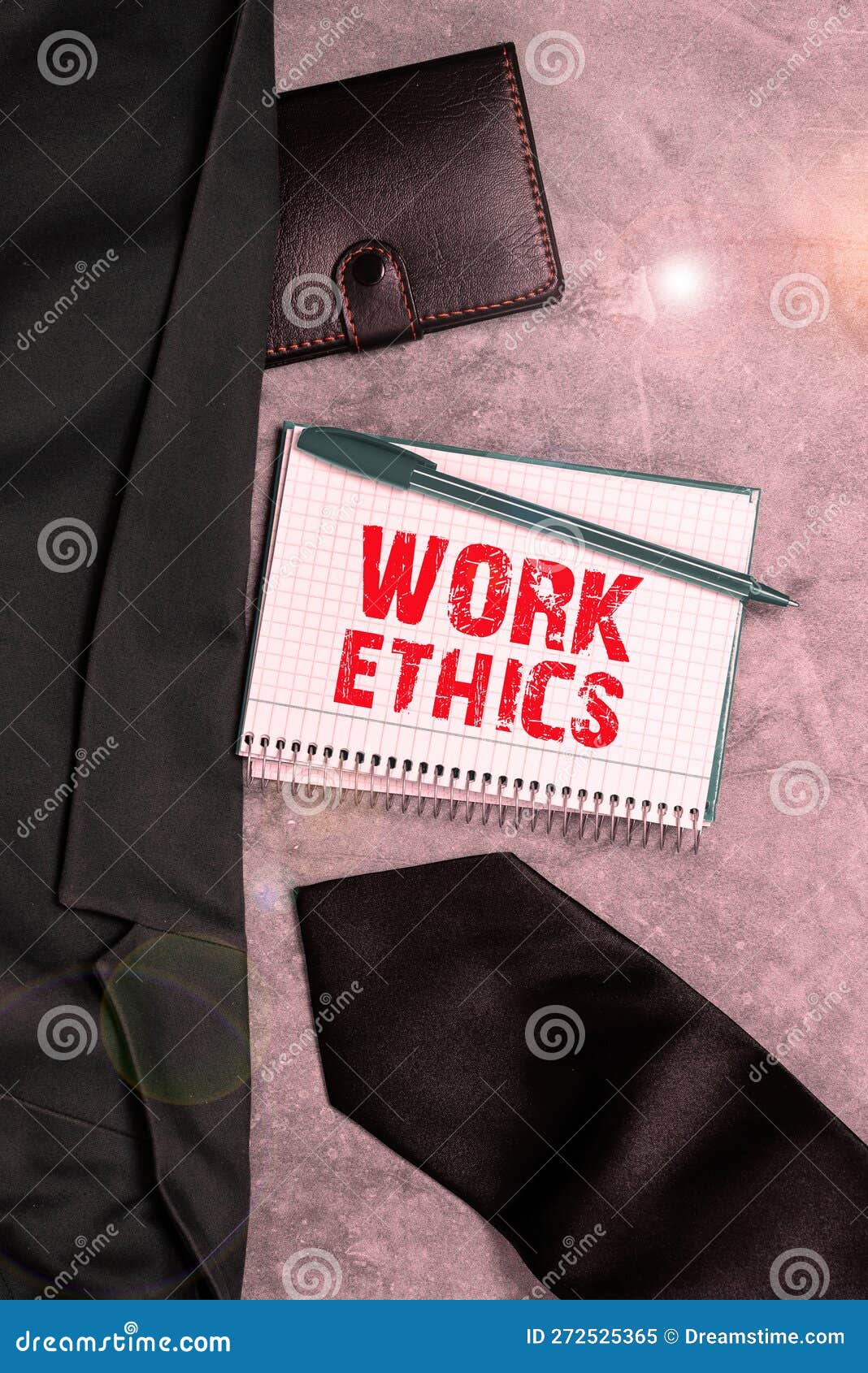 Inspiration Showing Sign Work Ethics. Business Approach a Set of Values ...