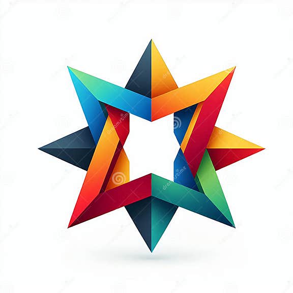 Inspiration for a Simple and Minimalist Logo Using a Colorful Basic ...