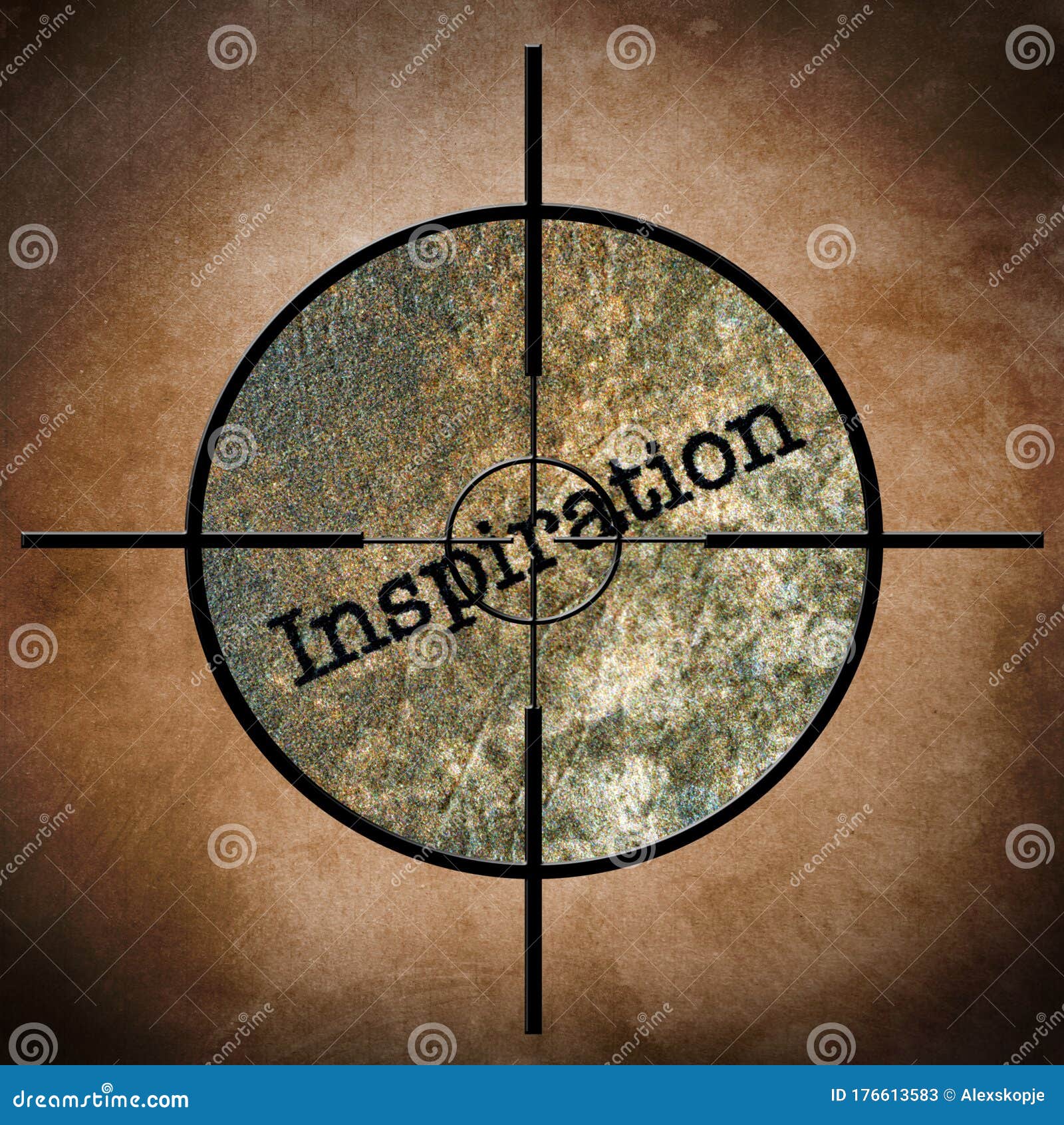 Inspiration target stock image. Image of motivation - 176613583