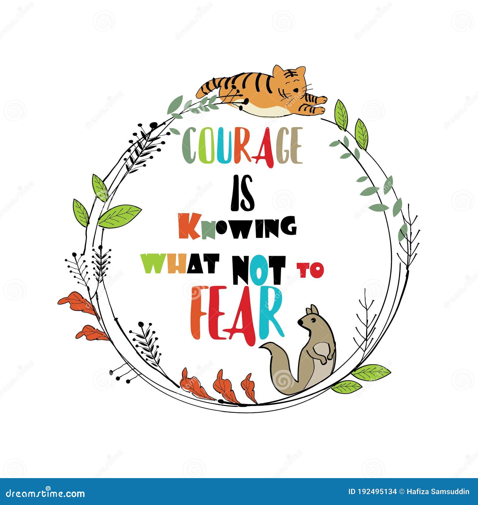 Inspirational Design Concept. Vector Illustration Decorative Design ...