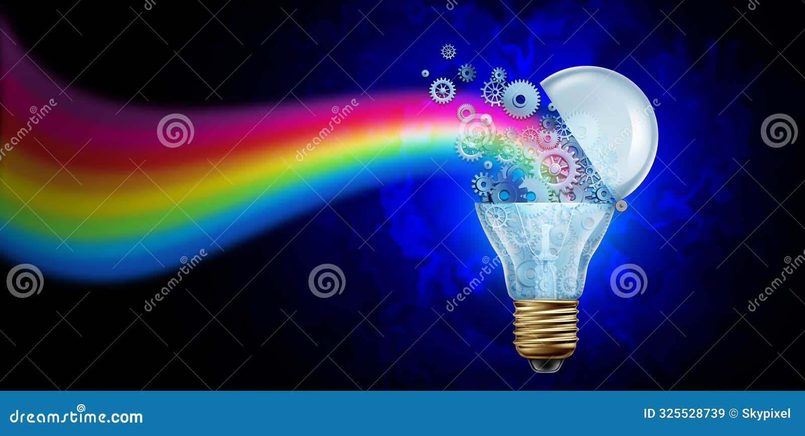 Inspirational Invention Concept Stock Illustration - Illustration of ...