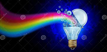 Inspirational Invention Concept Stock Illustration - Illustration of ...