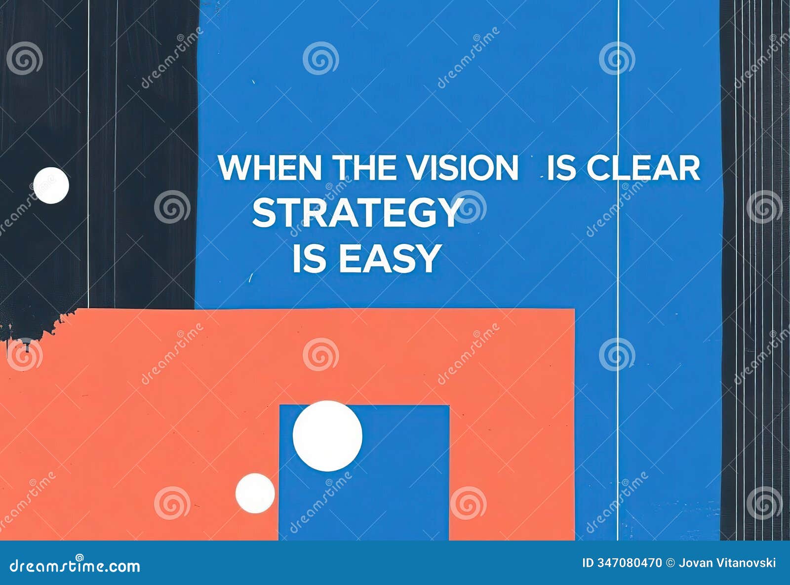 Inspirational Message on a Modern Abstract Background Stock ...