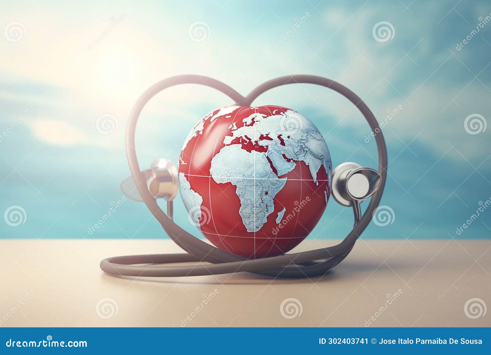 Inspirational Message about Unity and Wellbeing Stock Illustration ...