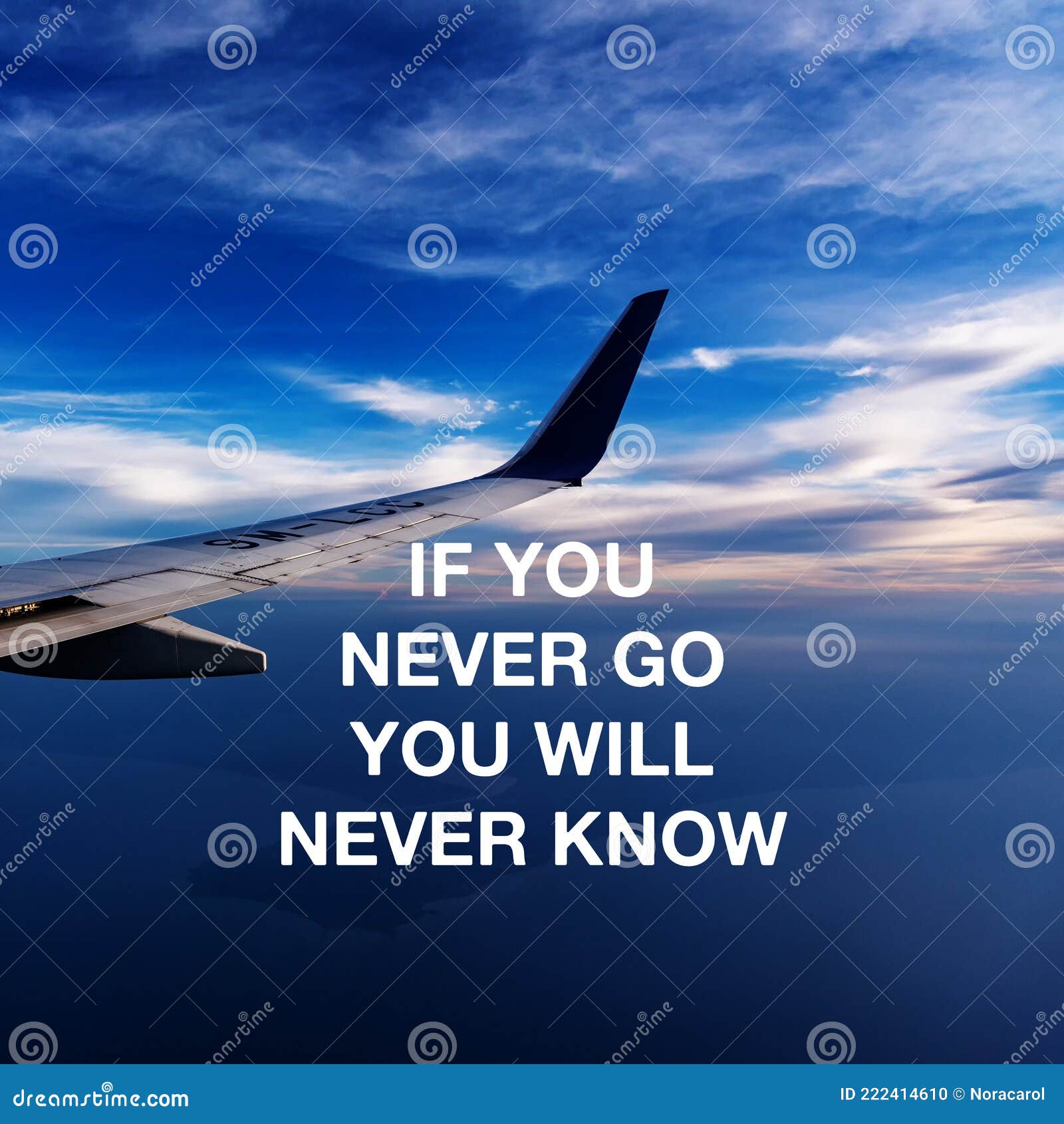 Life Inspirational and Motivational Concept - If You Never Go You Will ...