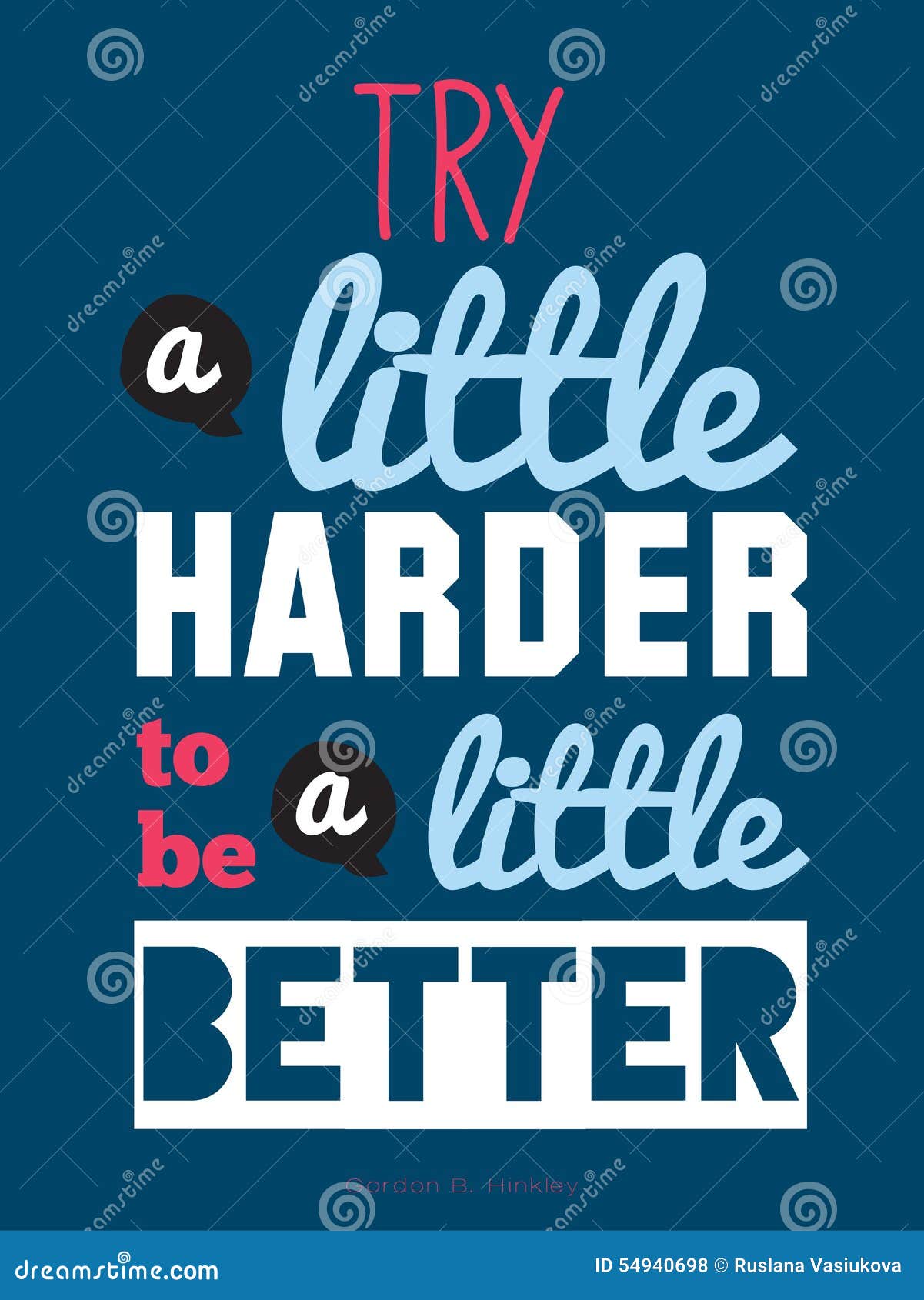 Inspirational Motivational Quote Poster Design Cartoon Vector ... Inspirational Motivational Quote Poster Design Cartoon Vector ...
