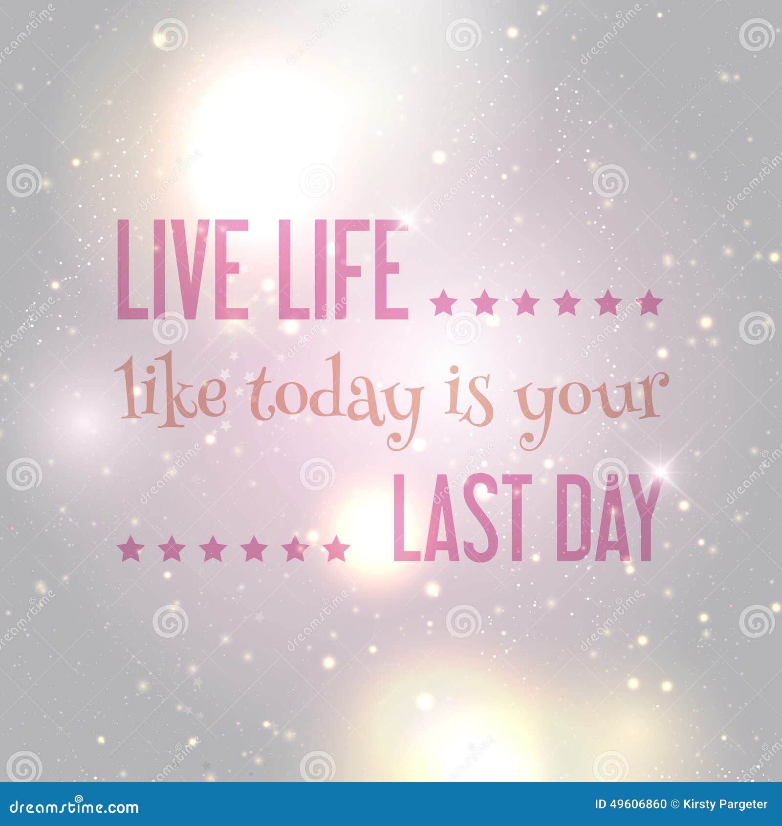 Inspirational Quote Background Stock Vector - Illustration of ...