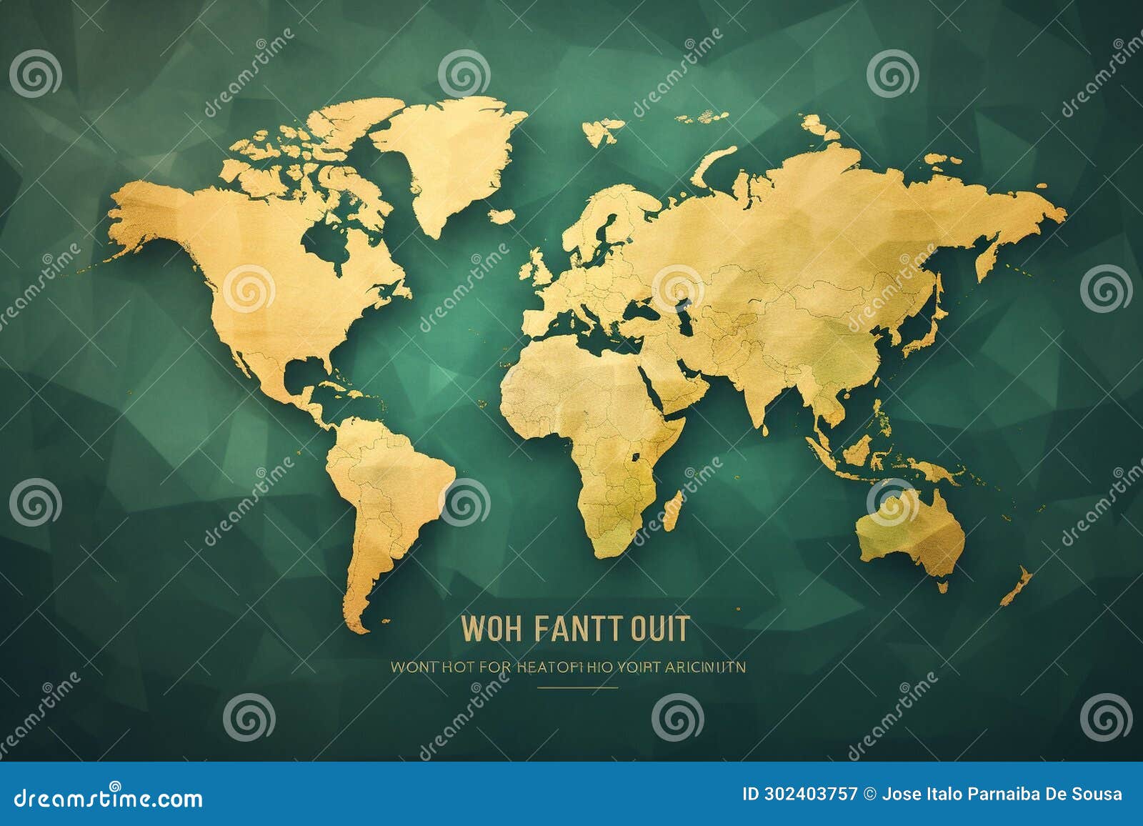 Inspirational Quote about Health and Unity Stock Illustration ...