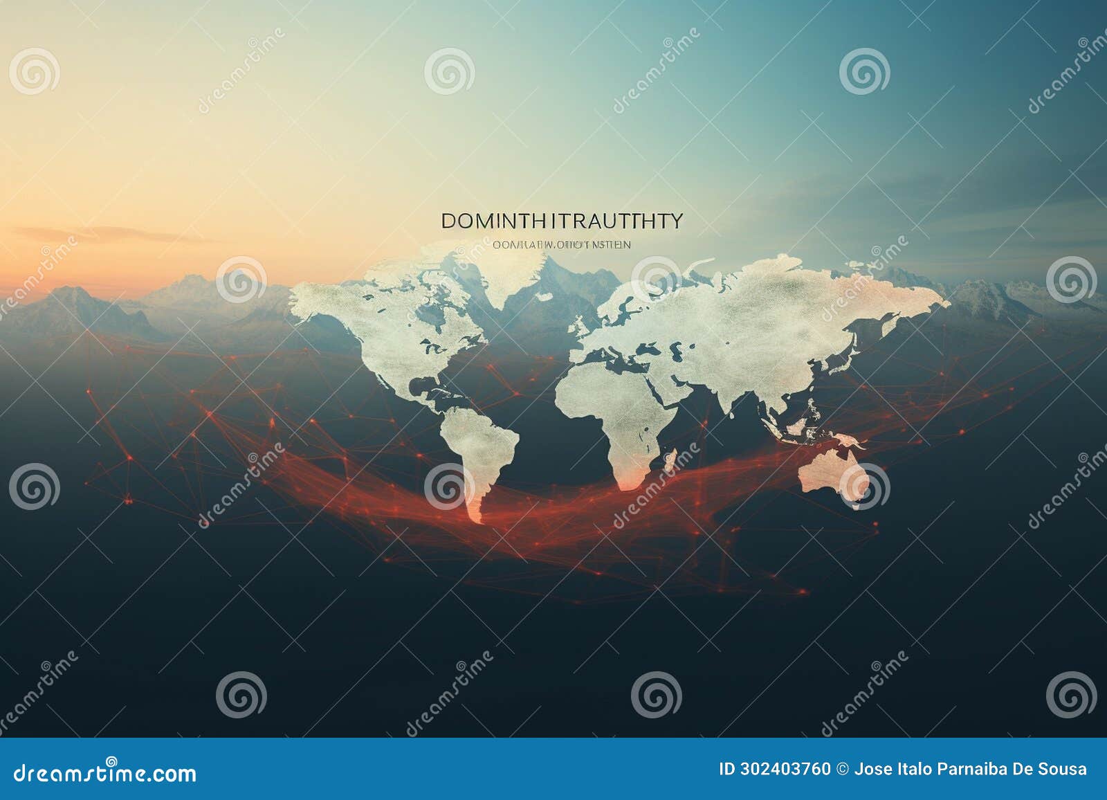 Inspirational Quote about Health and Unity Stock Illustration ...