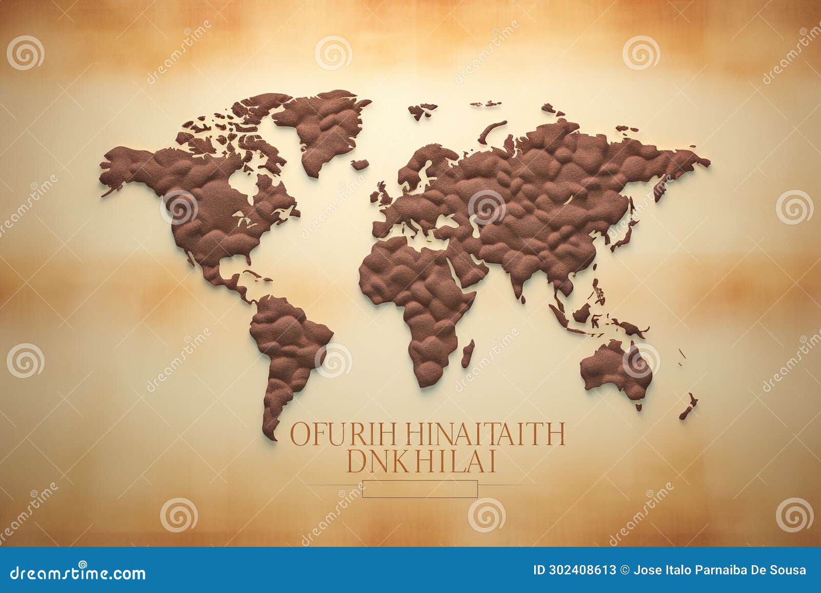 Inspirational Quote about Health and Unity Stock Illustration ...