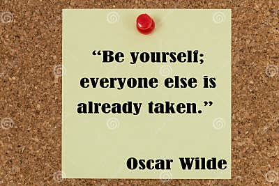 Inspirational quote stock image. Image of message, note - 61466531