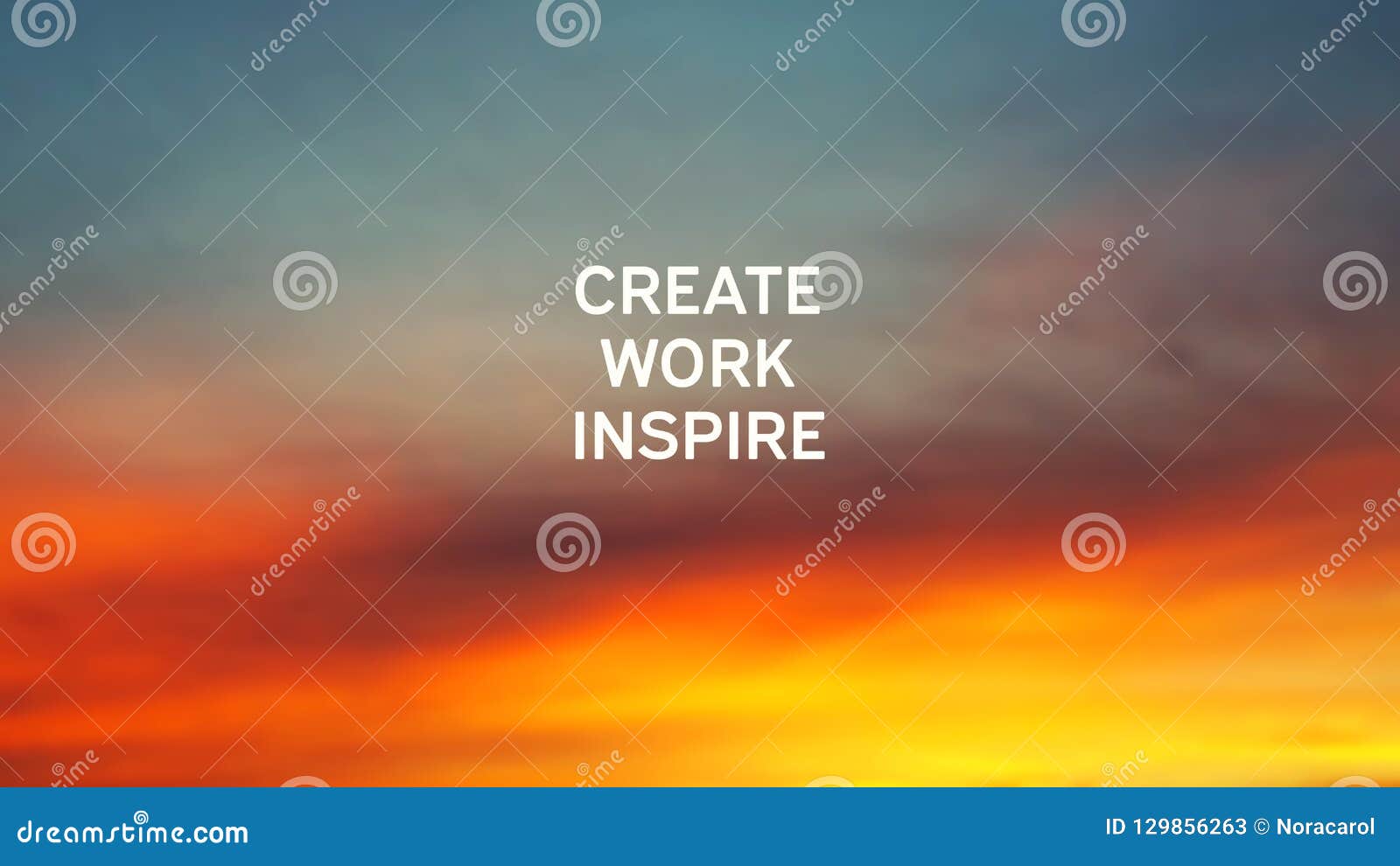 Create, work, inspire stock image. Image of phrase, motivation - 129856263