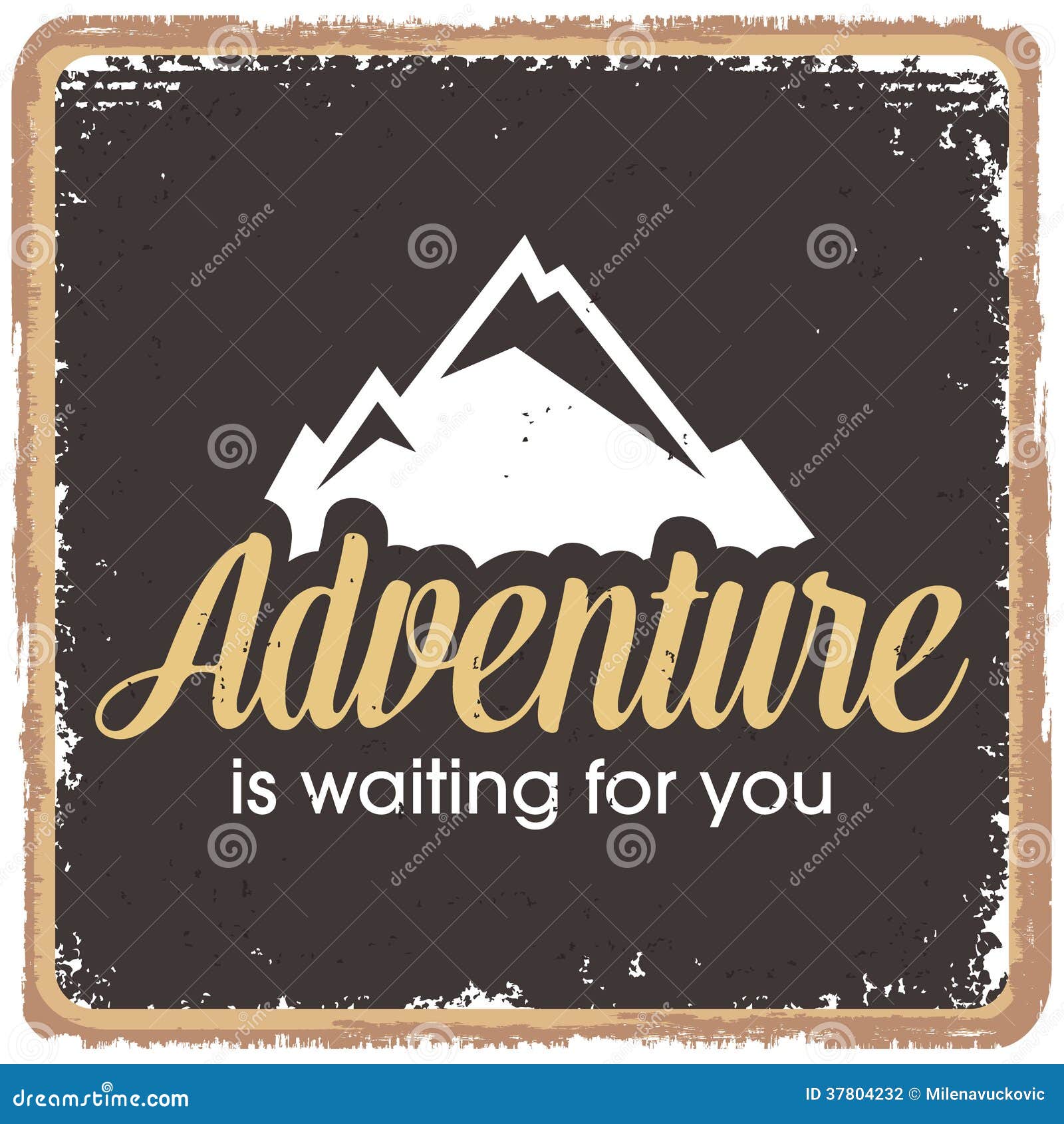 Inspirational Quotes in Retro Style Stock Vector - Illustration of ...