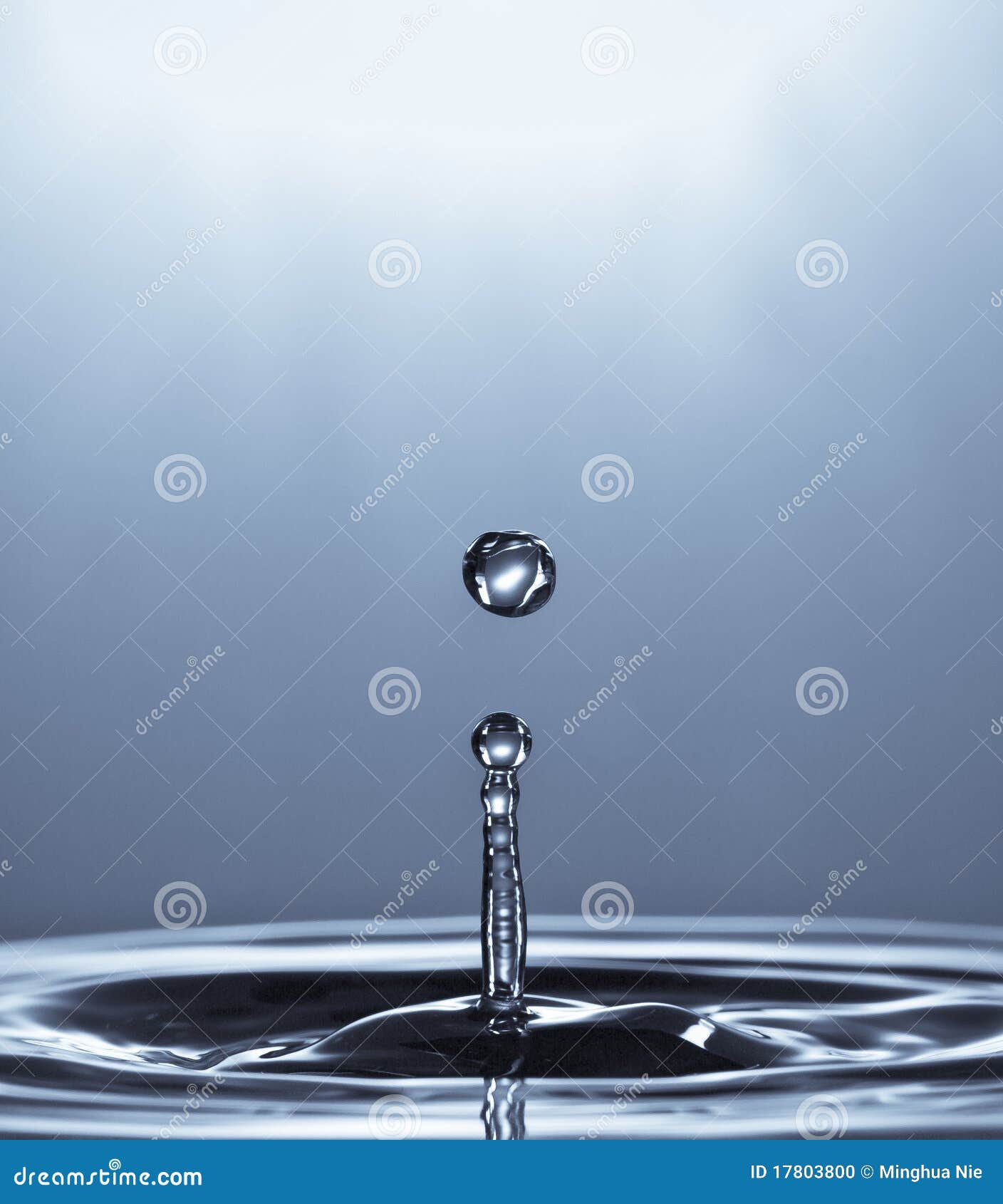 Inspirational water drop stock photo. Image of reach - 17803800