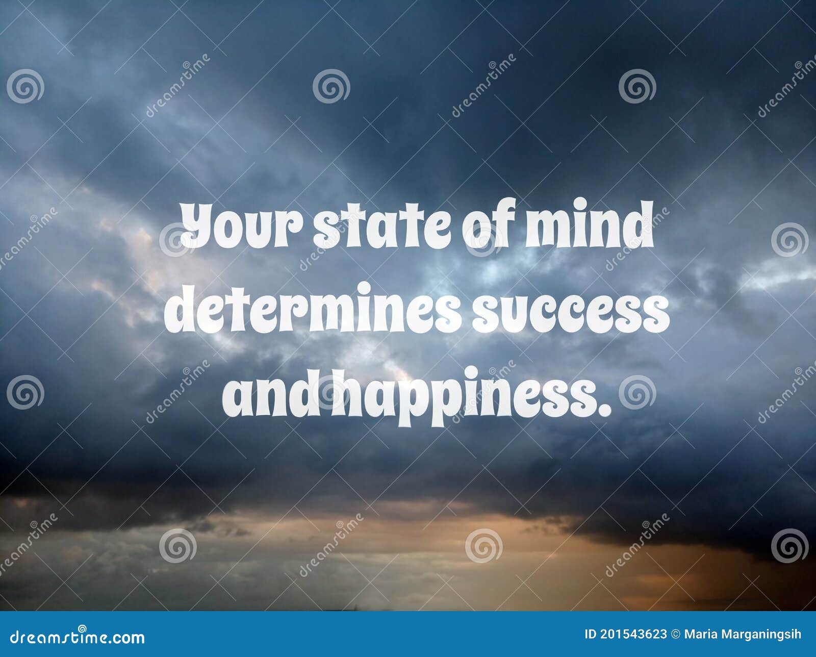 Inspirational Words - Your State of Mind Determines Success and ...