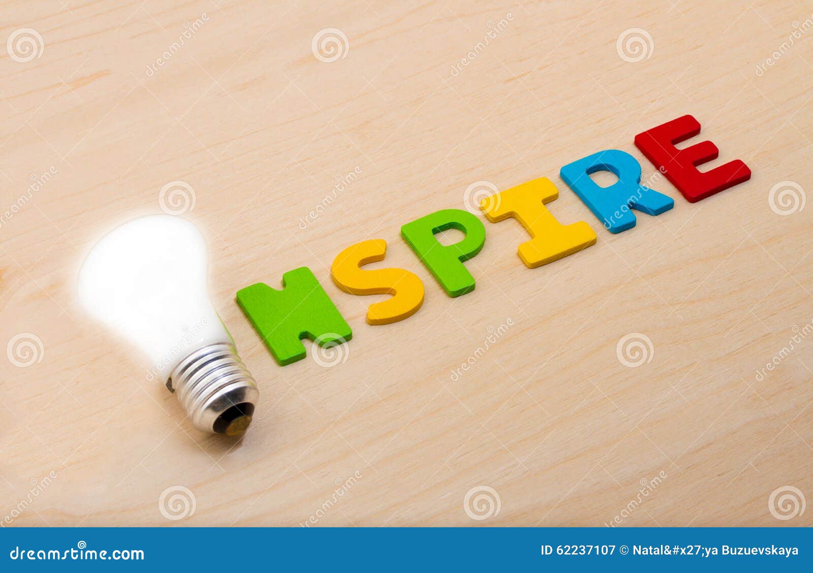 Inspire imagem de stock. Imagem de creatividade, lâmpada - 62237107