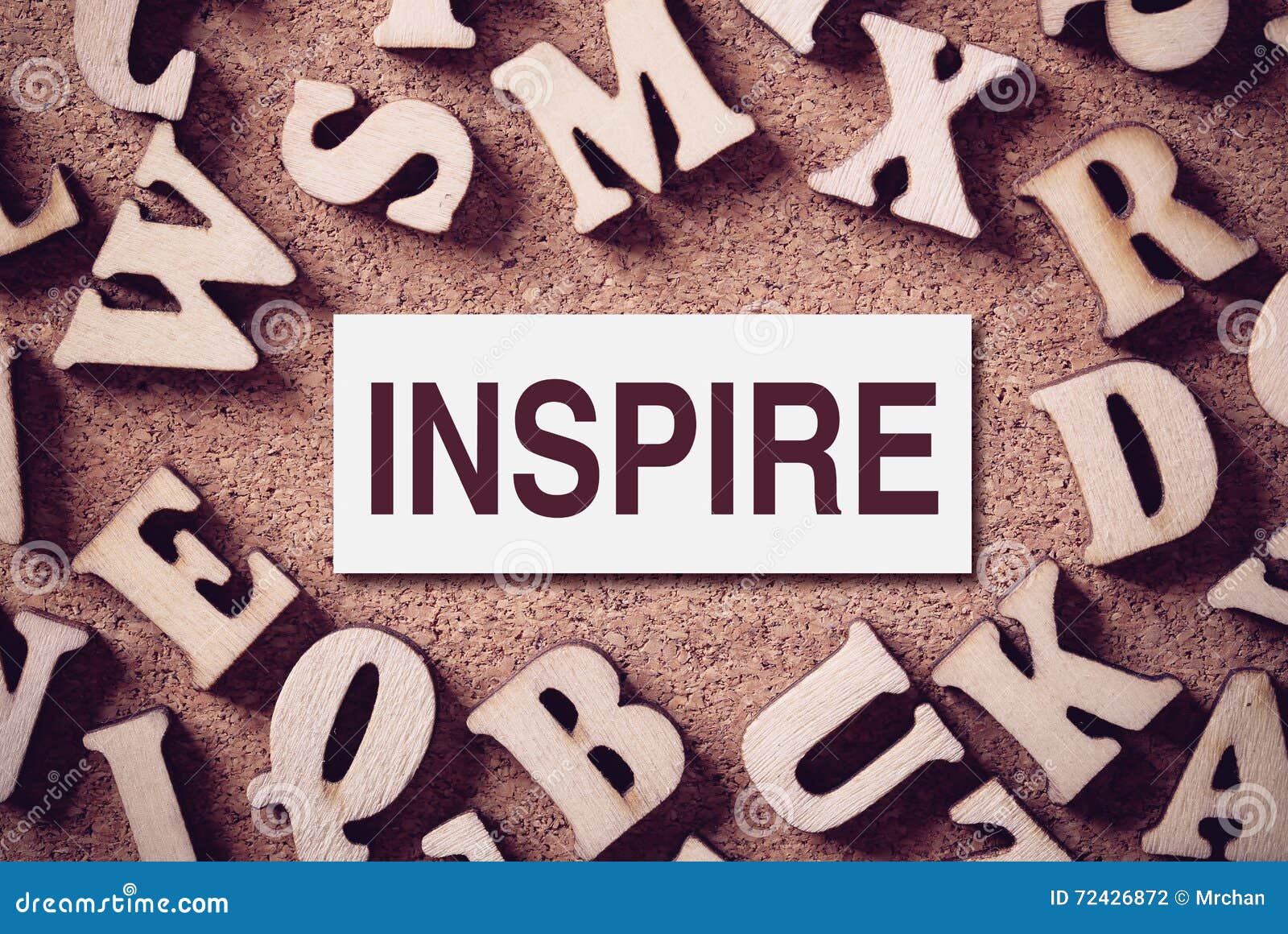 Inspire Concept Word stock photo. Image of creativity - 72426872