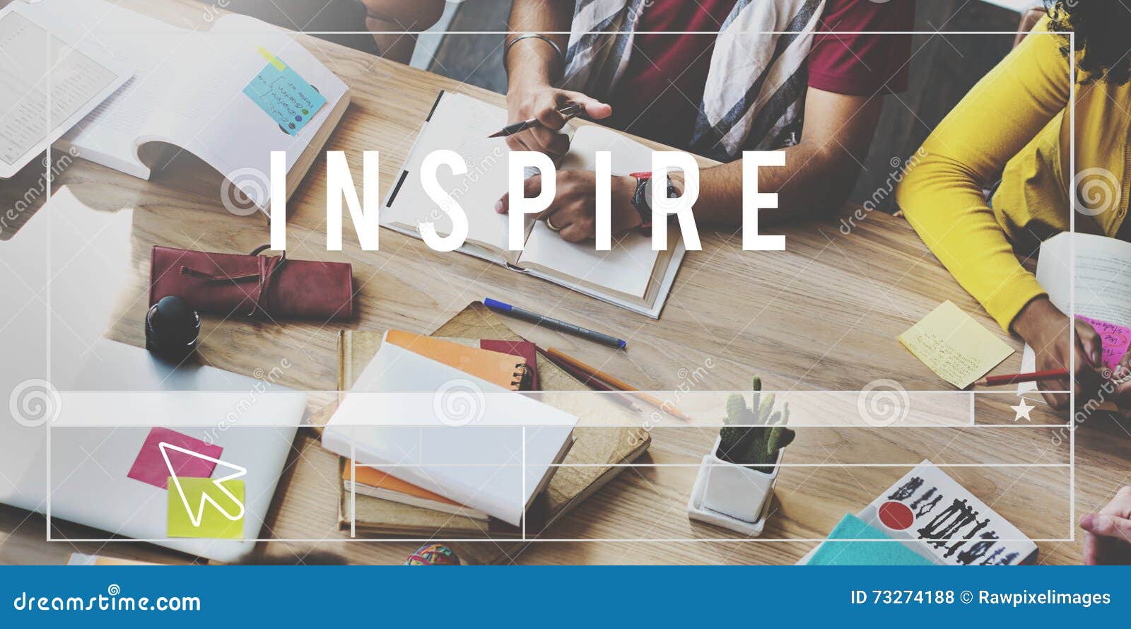 Inspire Creative Aspiration Expectations Hopeful Concept Stock Photo ...