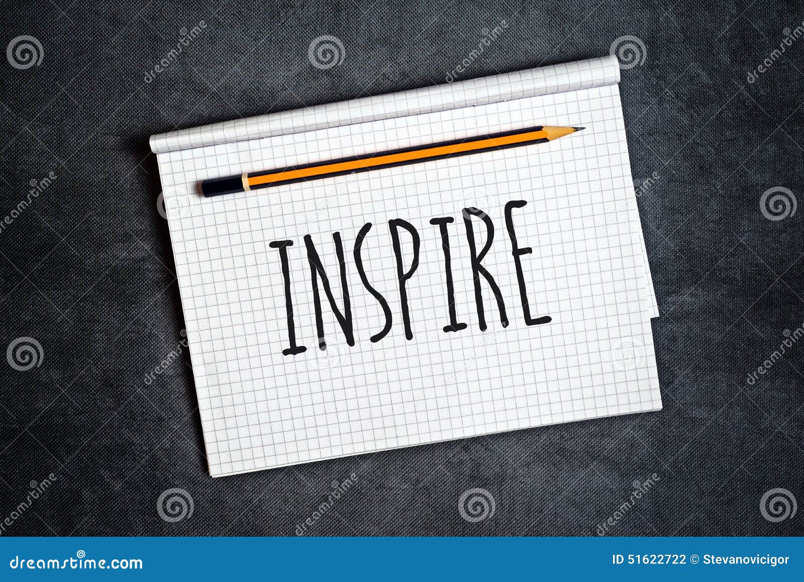 Inspire Creative Writing Concept Stock Illustration - Illustration of ...