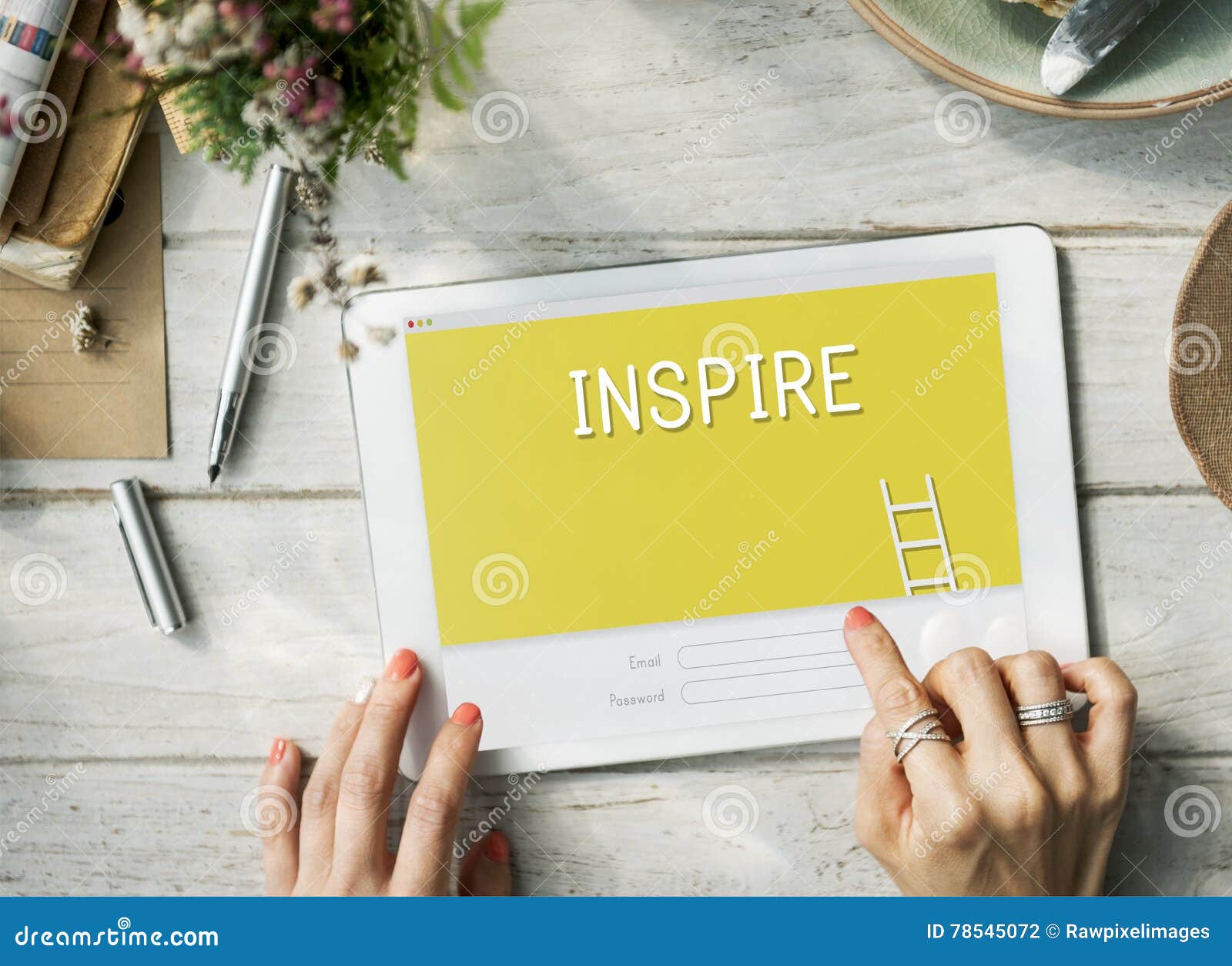 Inspire Creativity Design Ideas Innovation Concept Stock Photo - Image ...