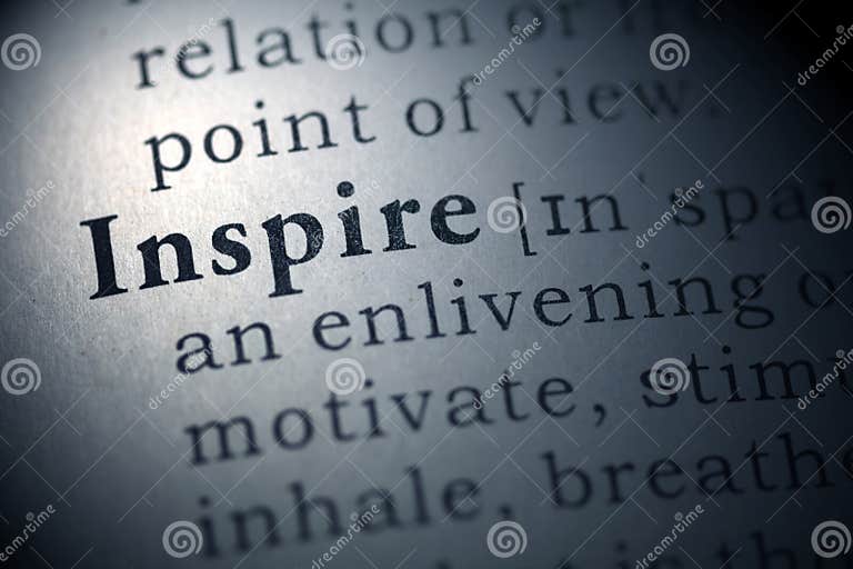 Inspire stock photo. Image of definition, text, information - 39305512