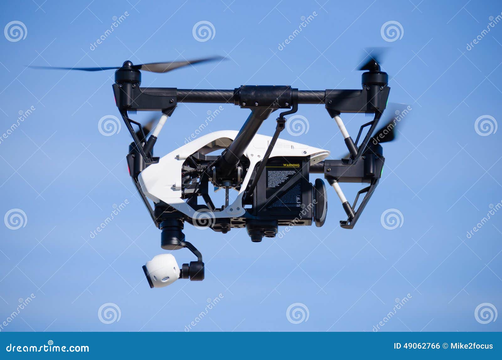 Inspire 1 Drone Flying Side View Closeup Editorial Photo - Image of ...