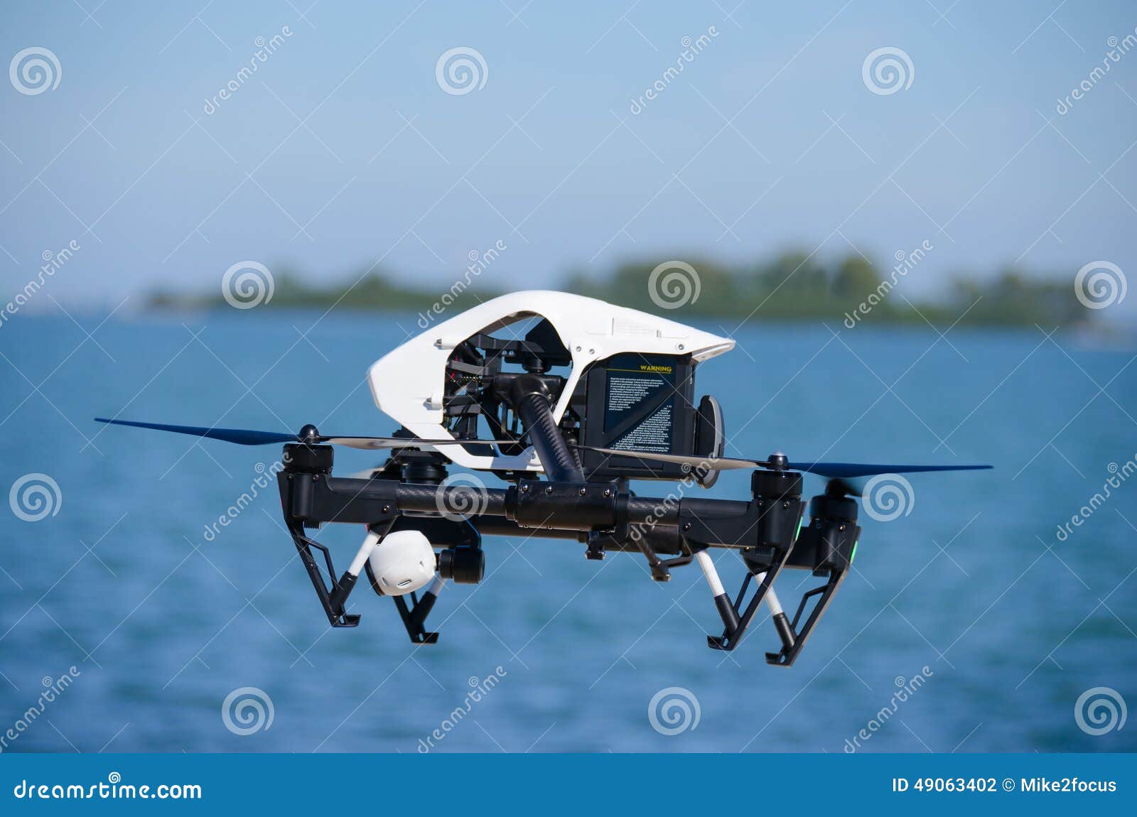 Inspire 1 Drone Flying Side View Closeup Editorial Photography - Image ...