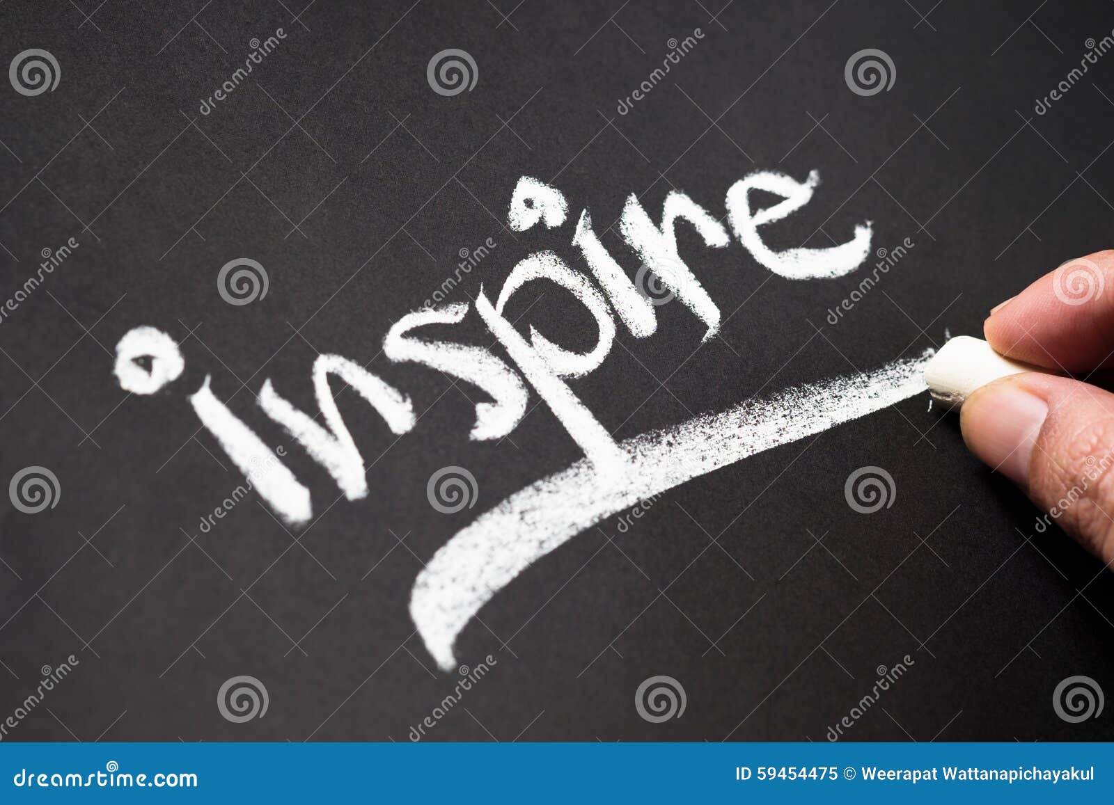 Inspire stock image. Image of motif, education, handwriting - 59454475