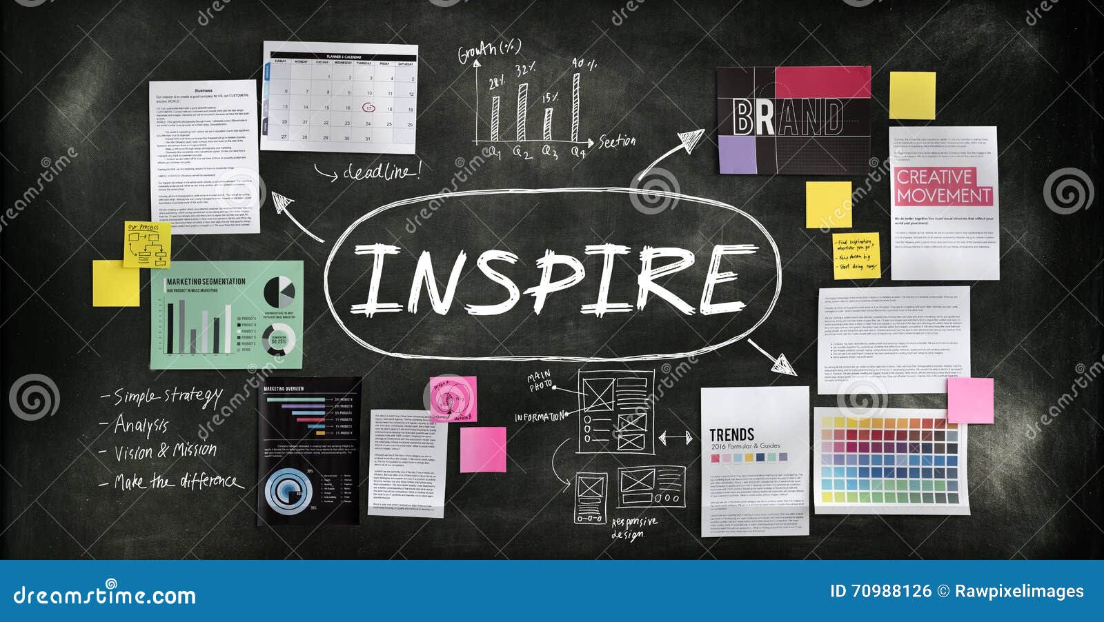 Inspire Influencing Motivation Goal Concept Stock Photo - Image of ...