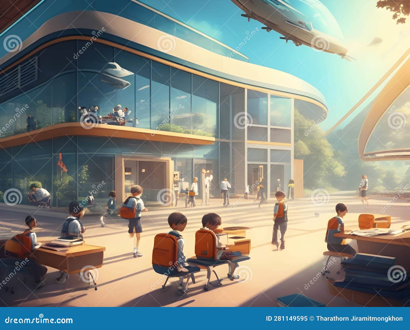 Inspiring the Next Generation: Experience the Future of Learning Stock ...