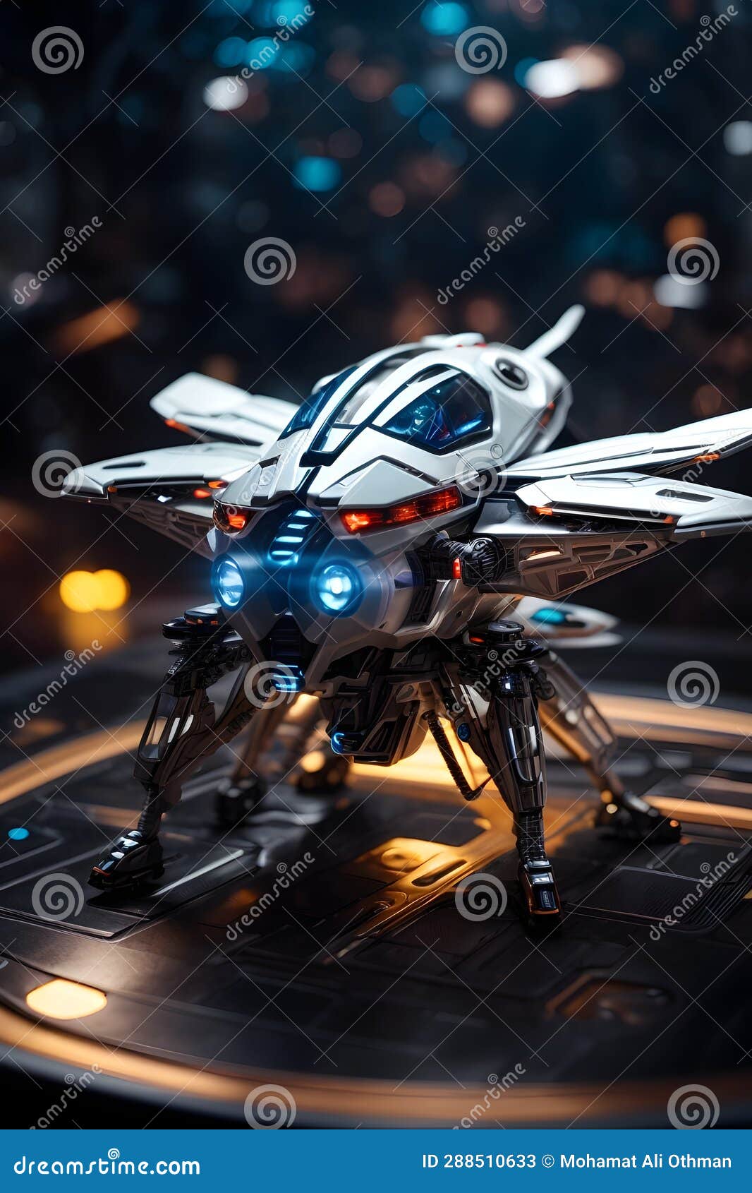 Futuristic Toy Created with Generative AI Stock Illustration ...