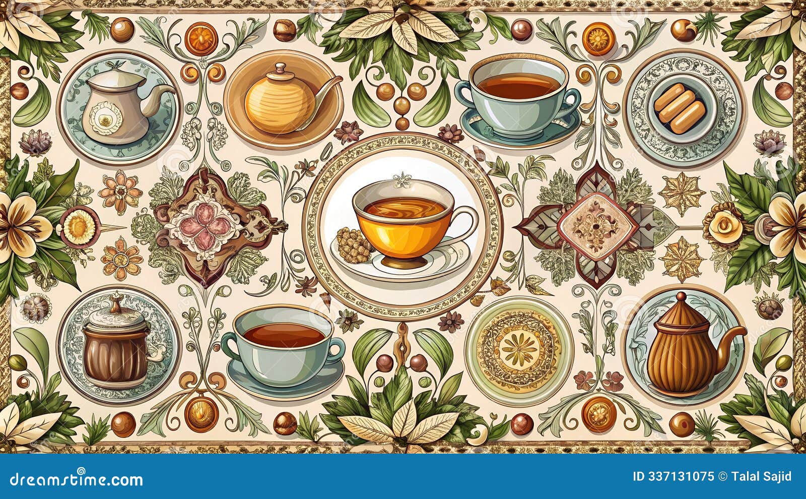 Inspired by Old-Fashioned Tea Labels: this Design Captures Tradition ...