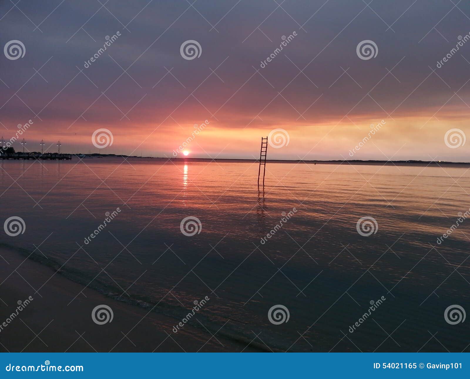 Inspired for Success Climb the Ladder Stock Image - Image of heaven ...