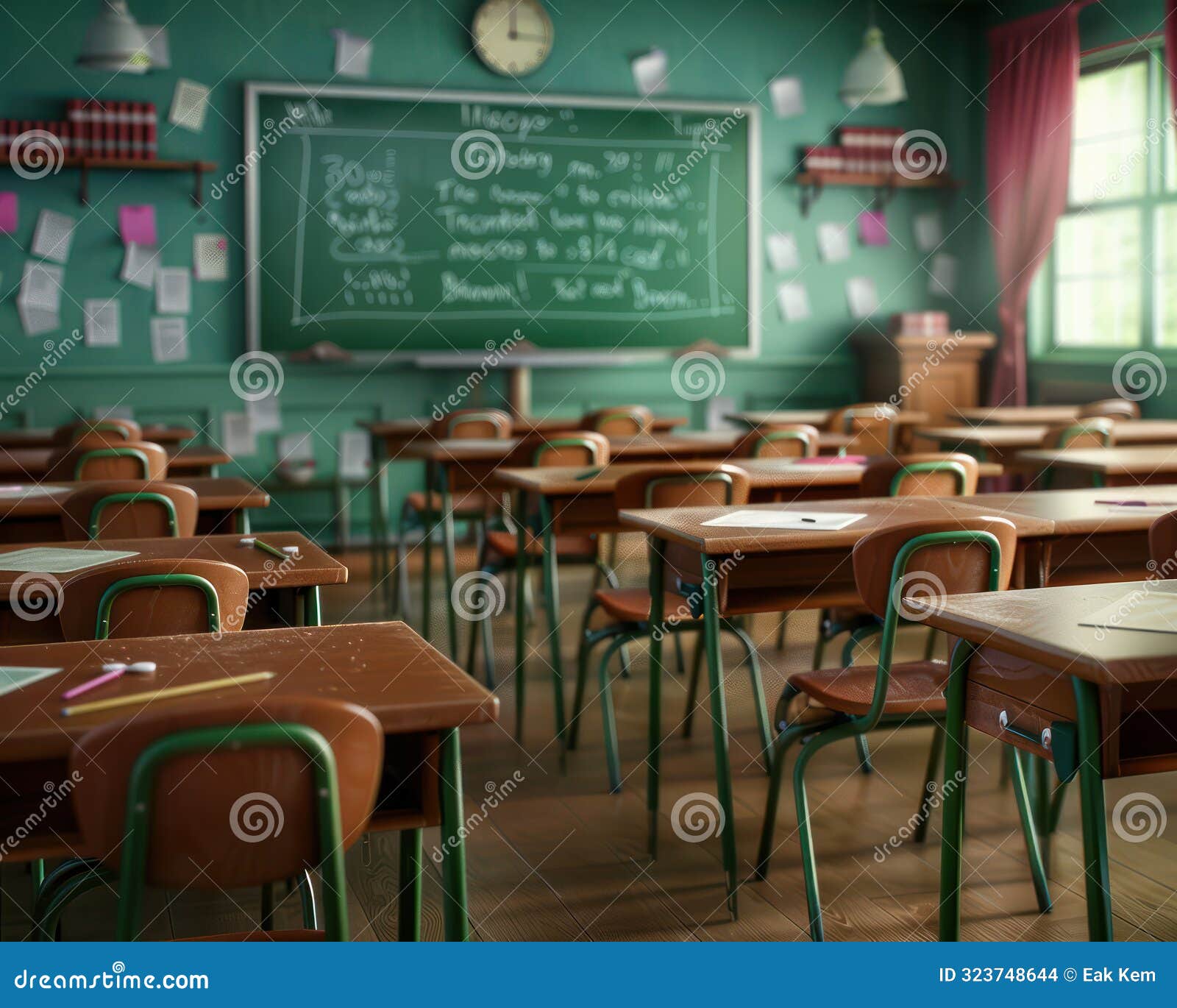 Inspiring Classroom with Math Themed Decorations a Perfect Setup To ...