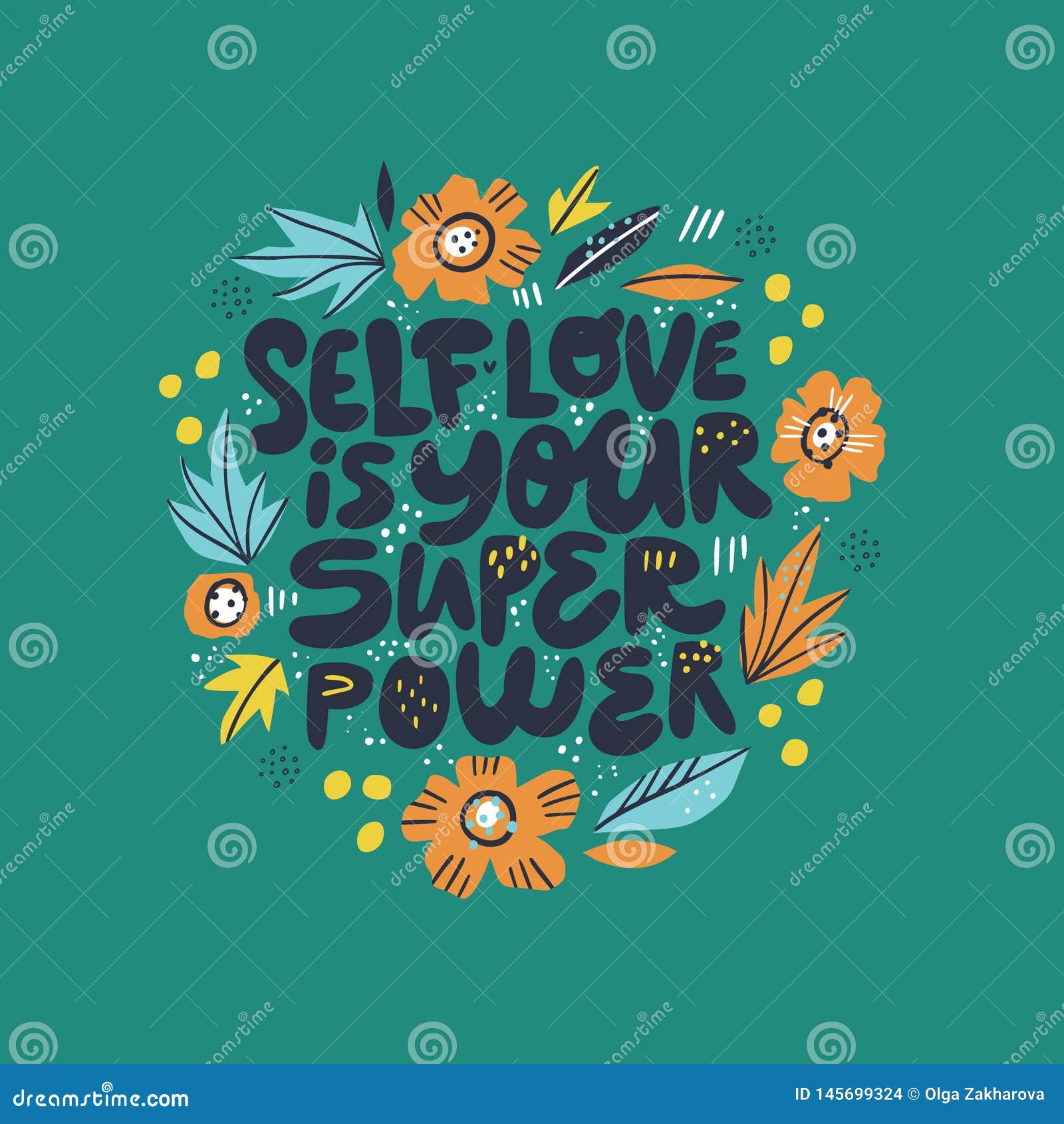 Inspiring Girl Self-esteem Quote Illustration Stock Vector ... Inspiring Girl Self-esteem Quote Illustration Stock Vector ...