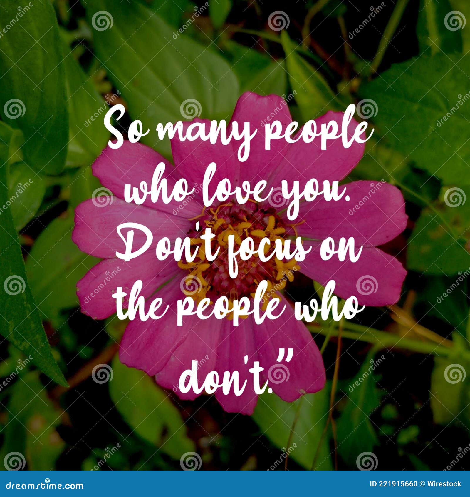 Inspiring Quotation with Fancy Lettering Stock Photo - Image of passage ...