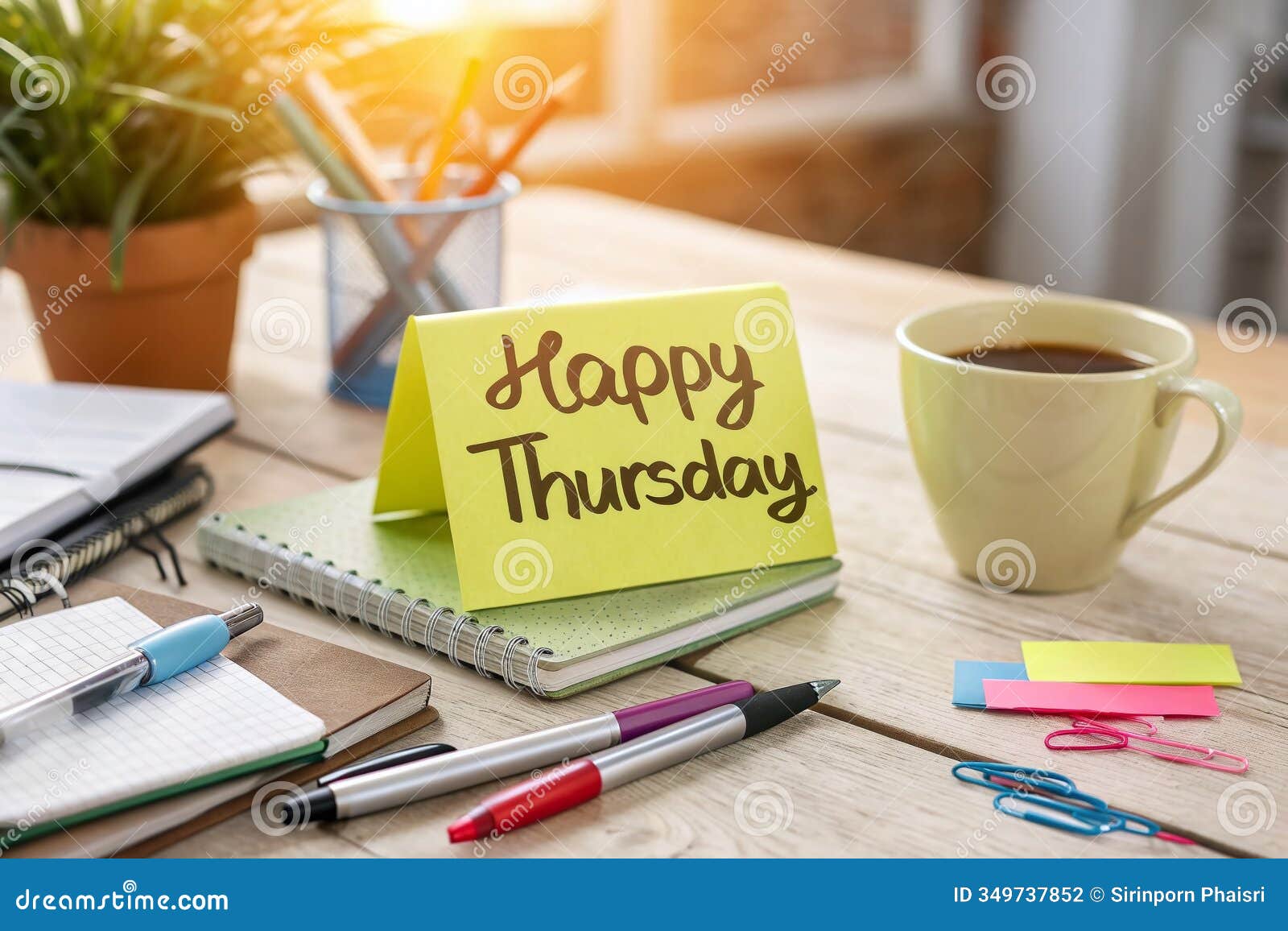 Inspiring Thursday Workspace Cozy Desk Decor for Motivation and ...