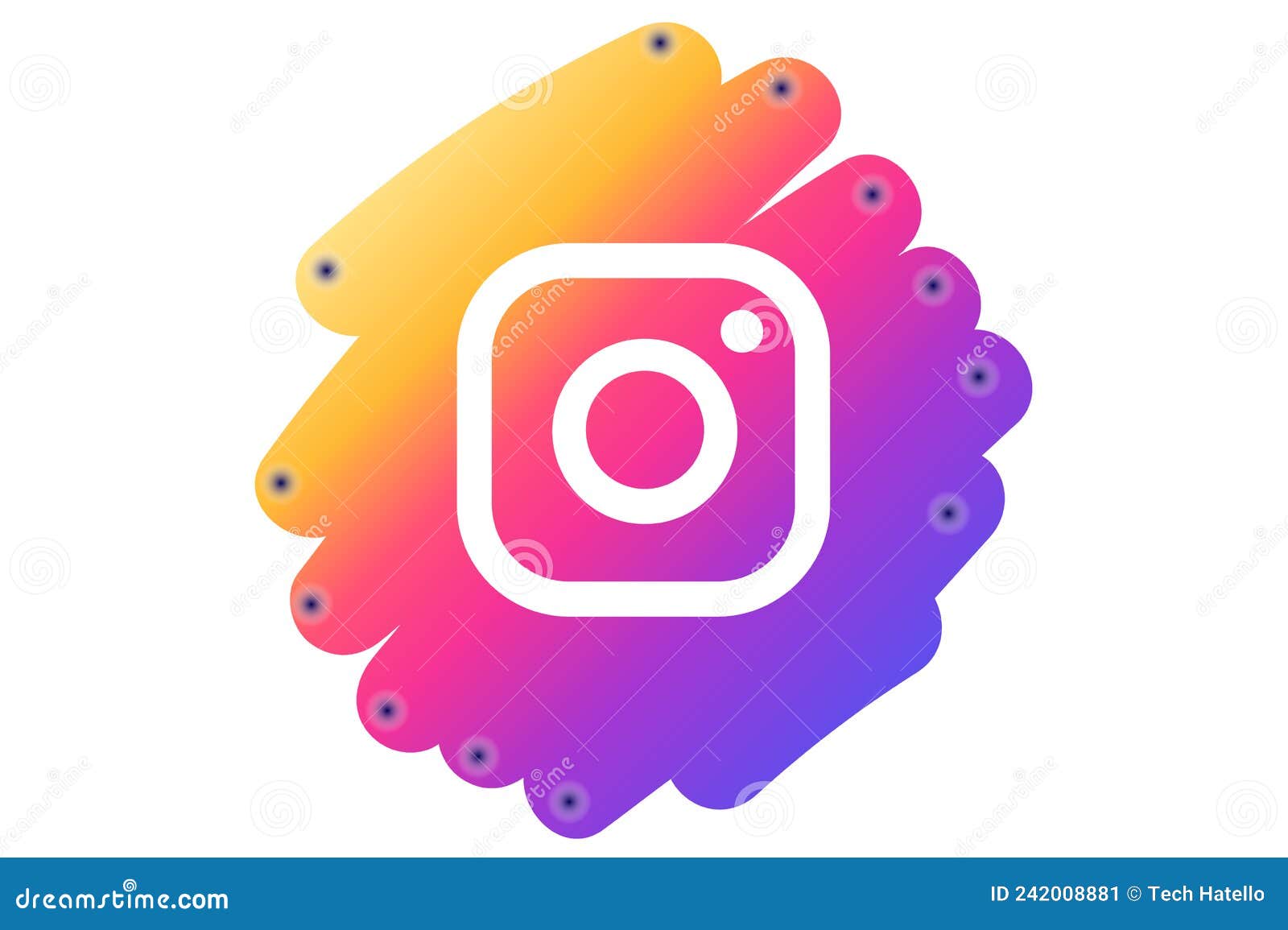 Insta Gram Isolated Vector Illustration Which Can Be Easily Download ...