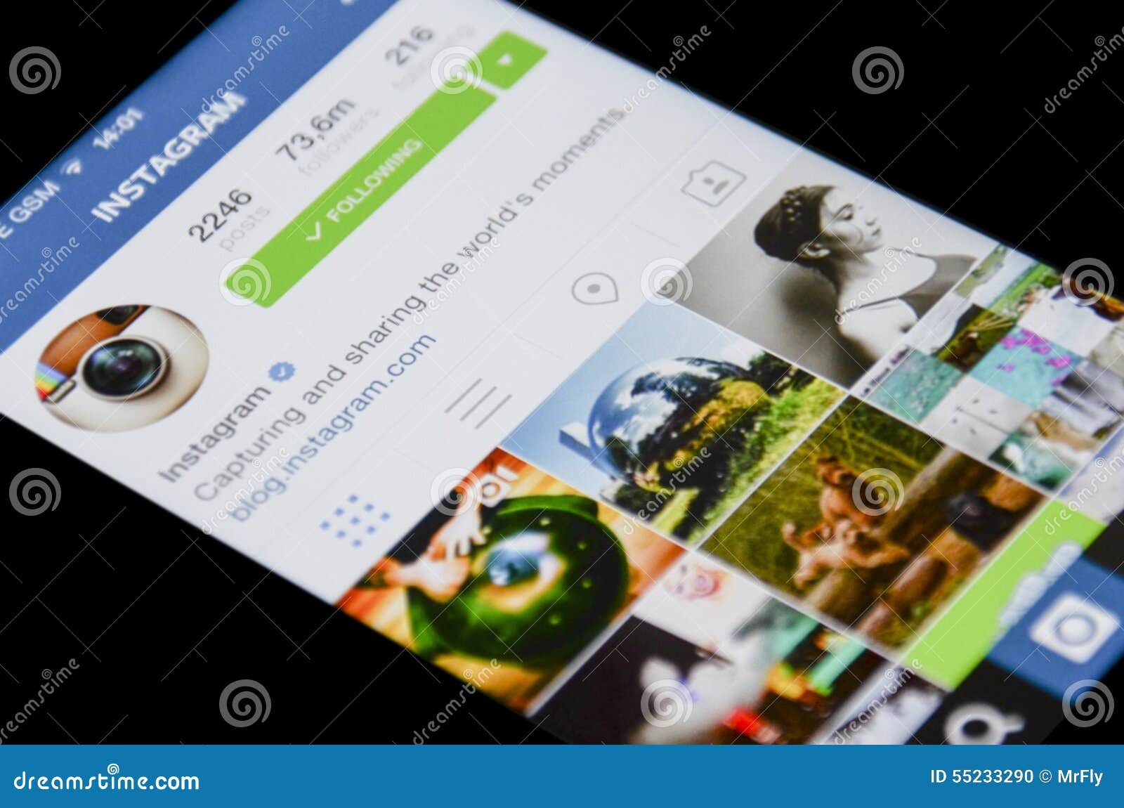 Instagram App Editorial Image - Image: 55233290