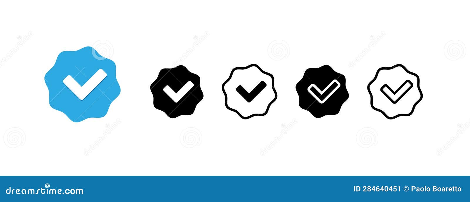 Verification Icons. Profile Verification. Modern Confirmation Icons ...