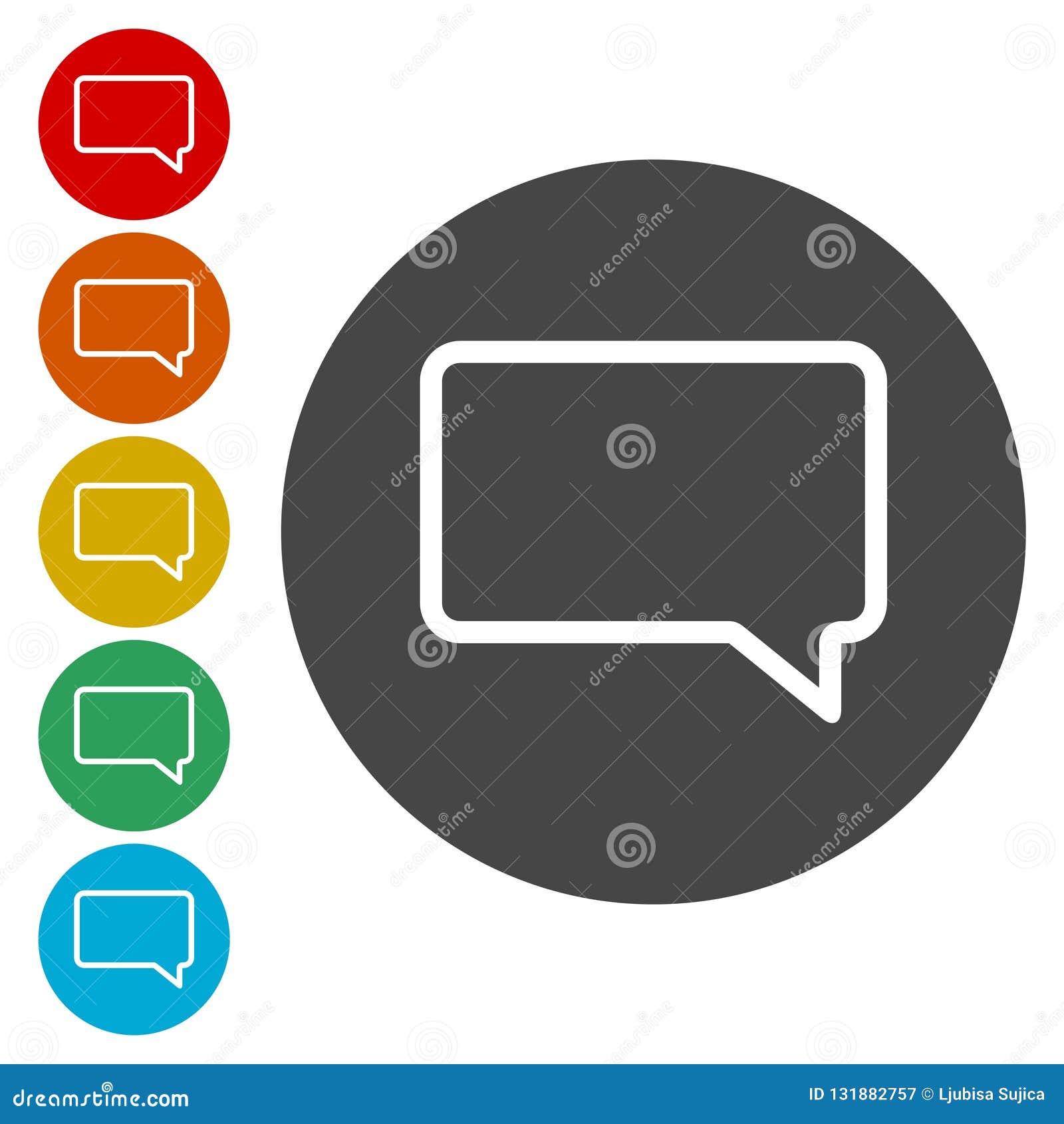 Instagram Comment Icon Vector, Message Sign, Post Symbol Stock Vector ...