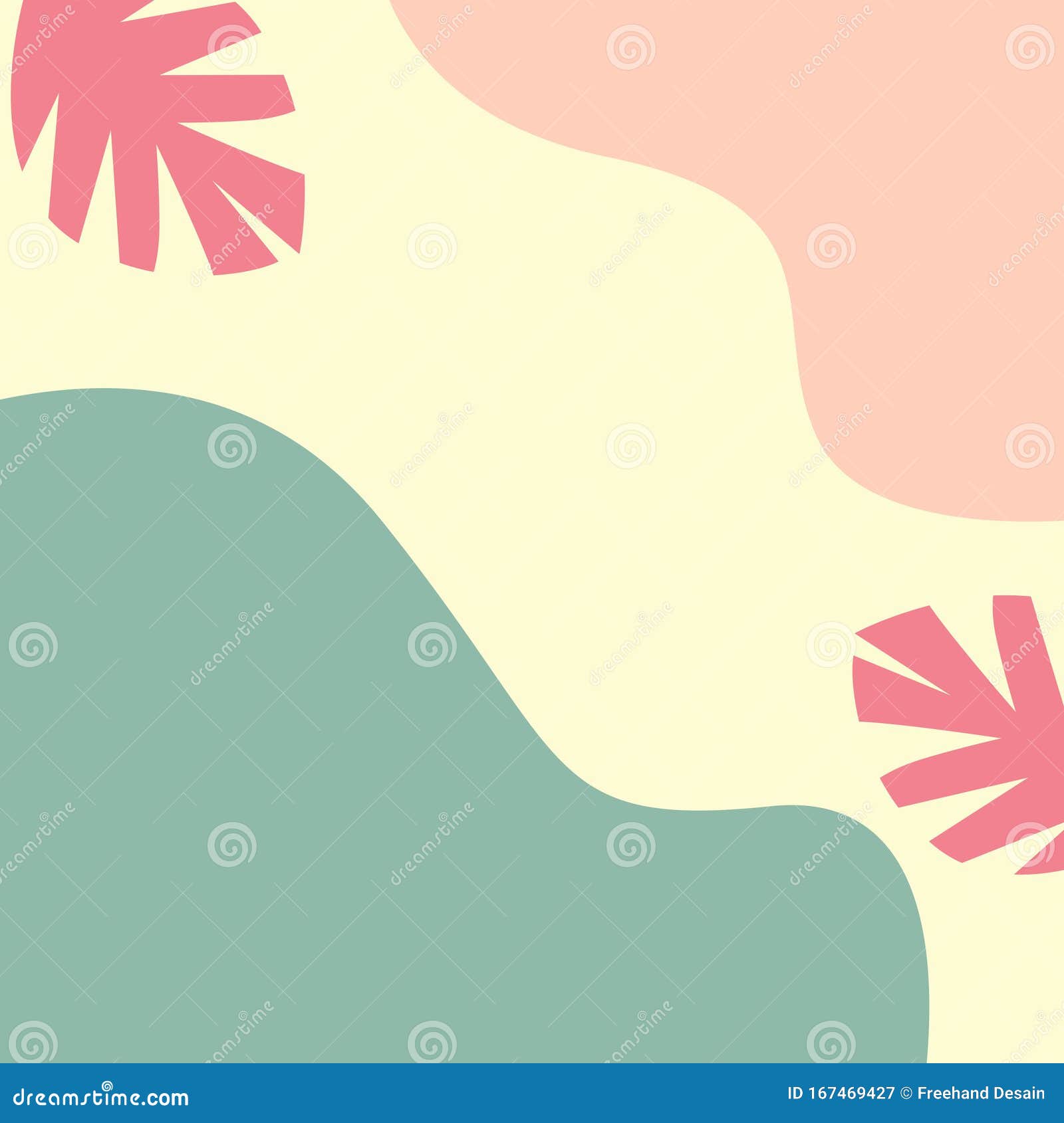 Instagram Feed Background with Isolated Vector and Flat Color Design ...