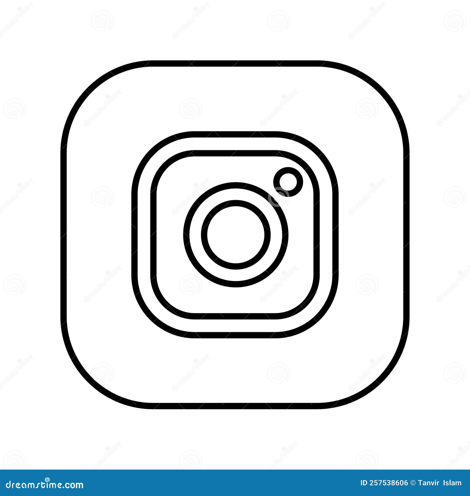 Instagram Icon editorial photo. Illustration of sign - 257538606