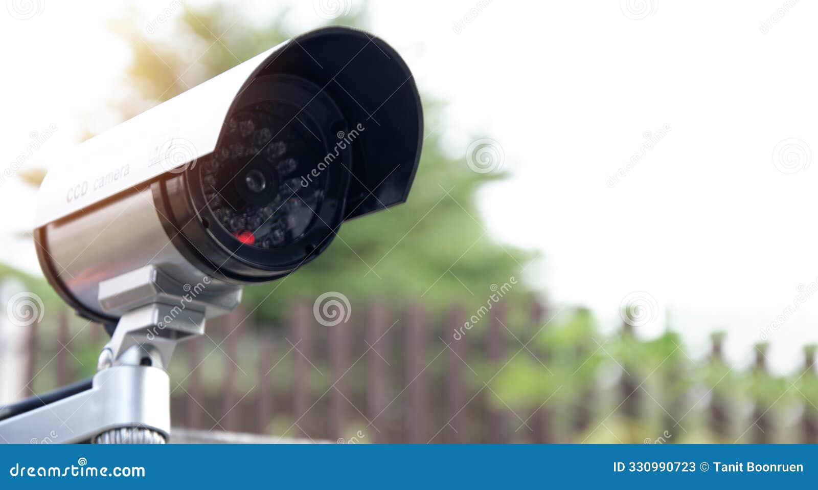 Install IP CCTV Cameras, Home Security System Concept with Blurred ...