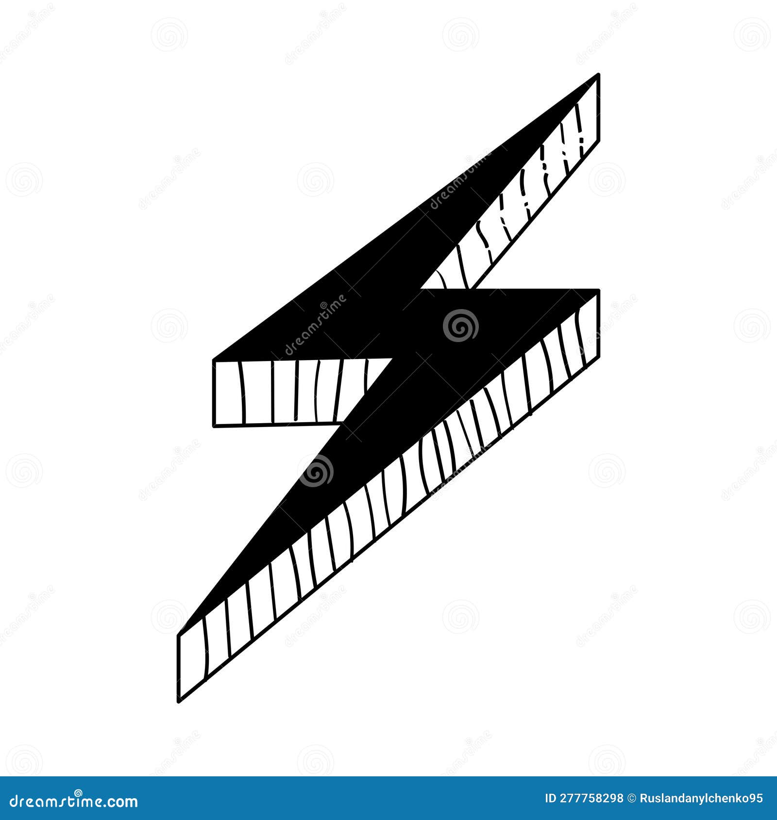 Install Lightning. Flat Style Vector . Lightning Bolt Lightning Flash ...