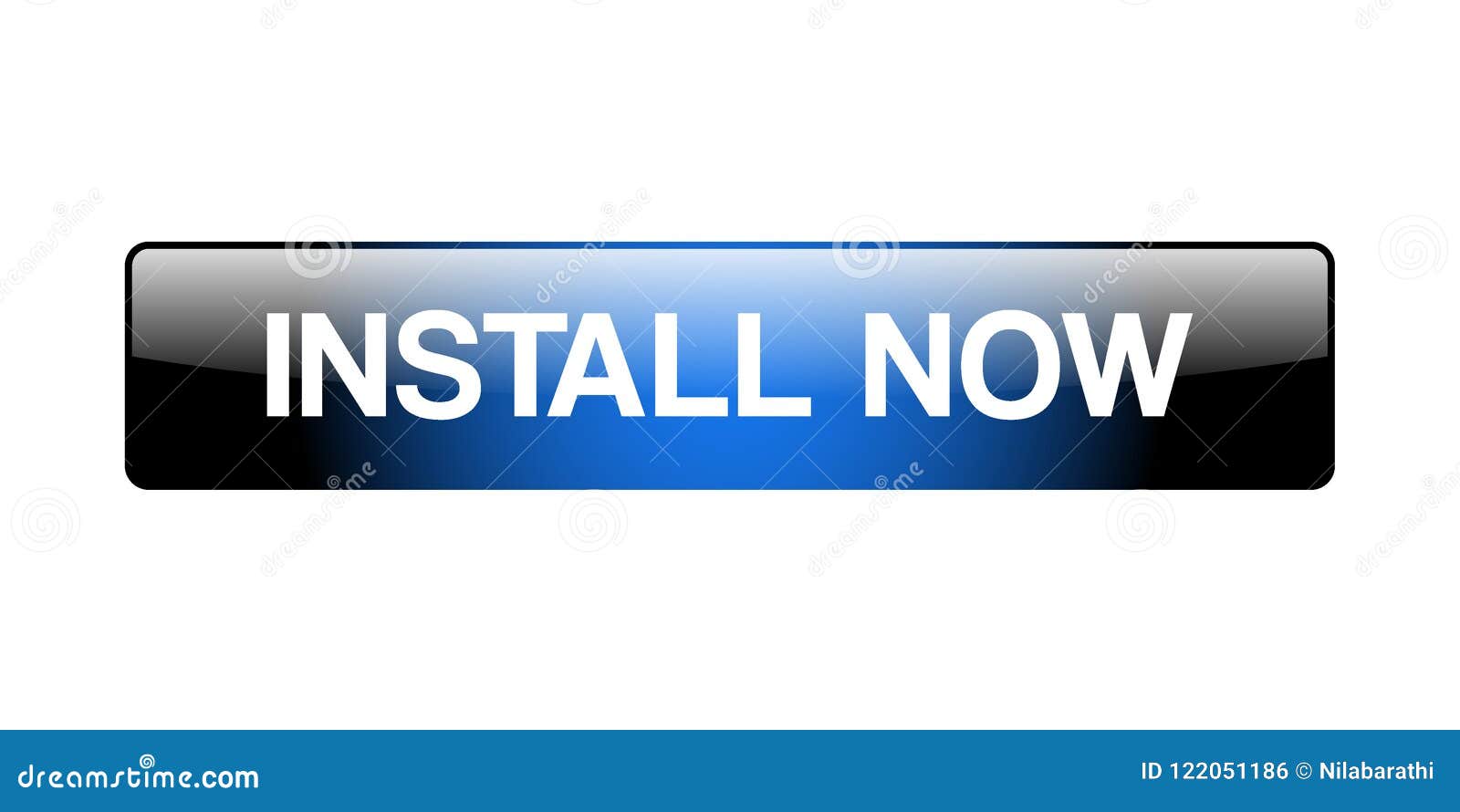 Install now stock illustration. Illustration of concept - 122051186