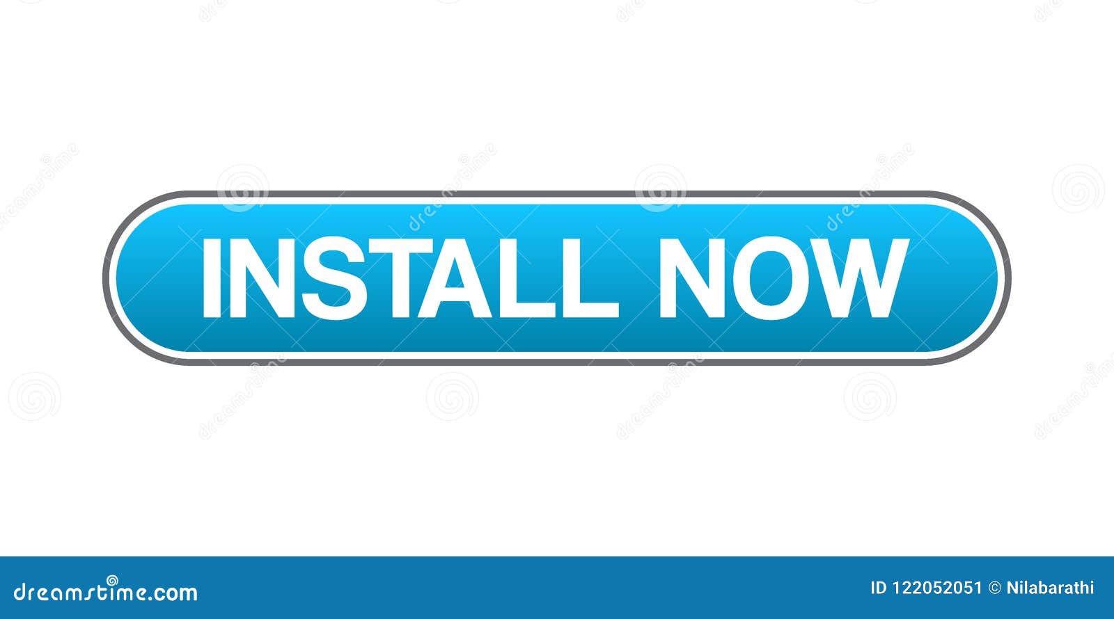 Install now stock illustration. Illustration of bugfree - 122052051