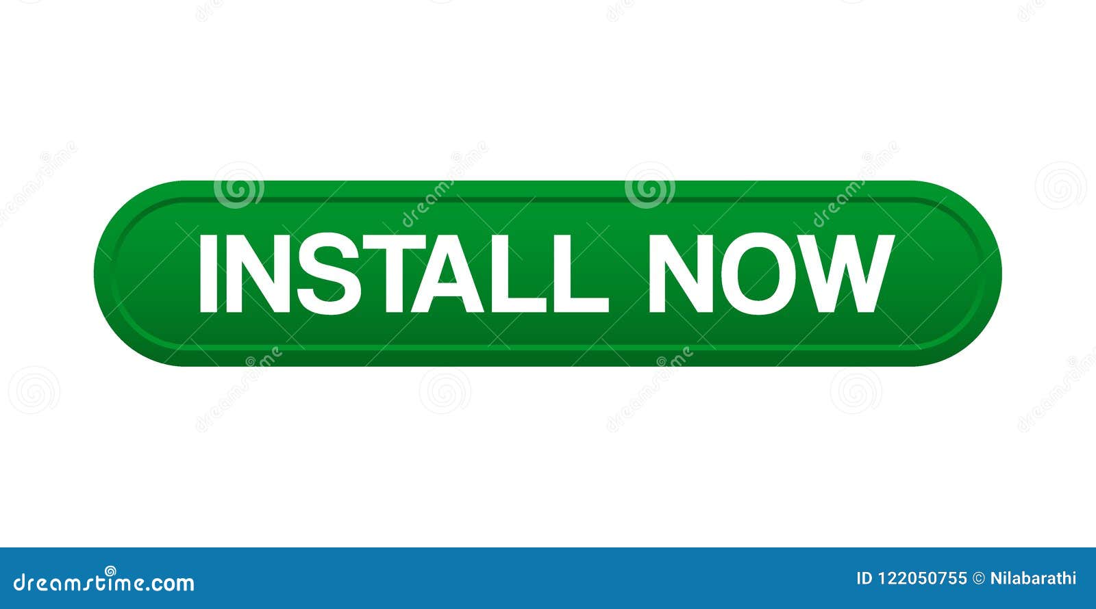 Install now stock illustration. Illustration of clipart - 122050755
